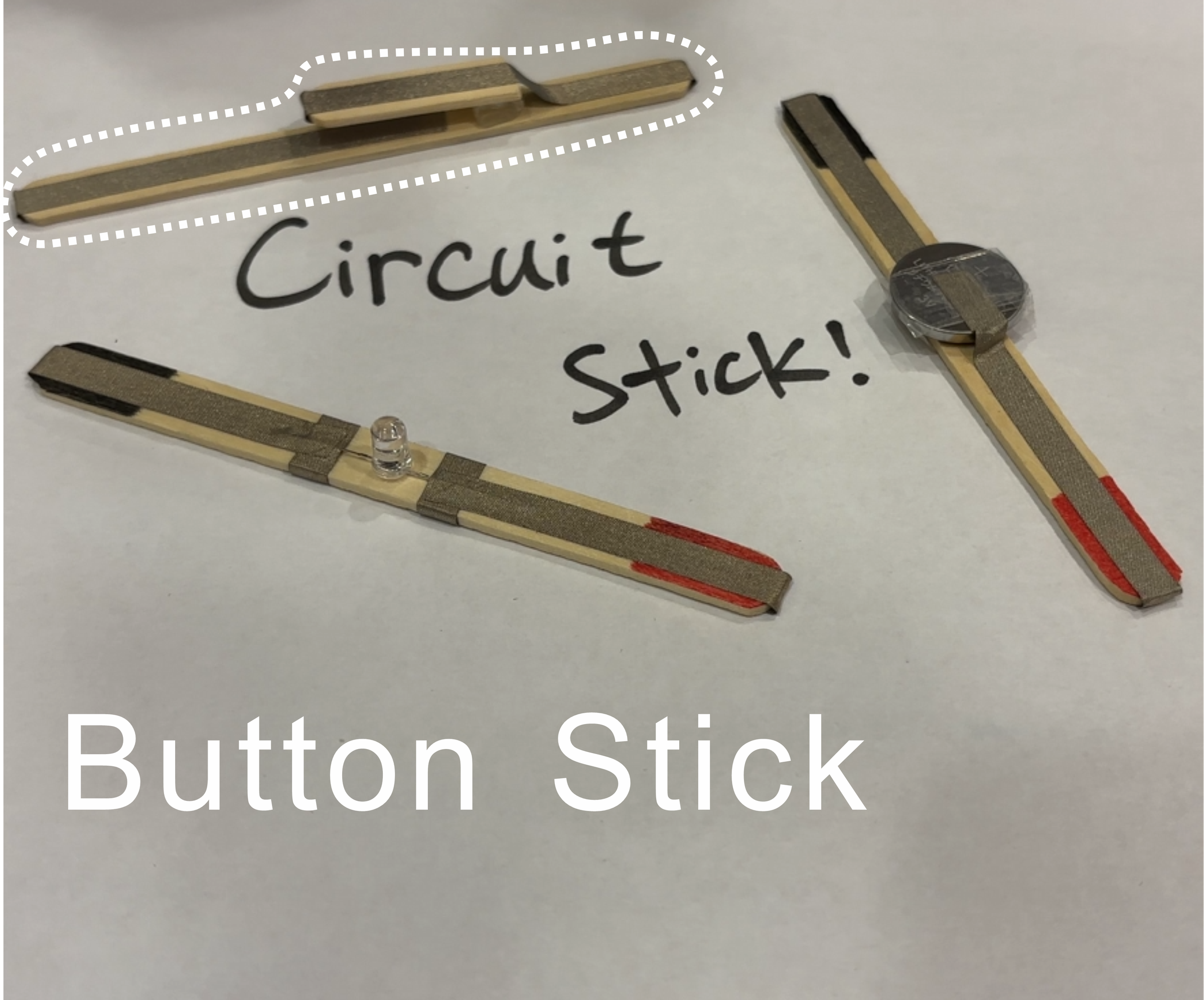 Circuit Stick - Button Stick : 4 Steps (with Pictures) - Instructables