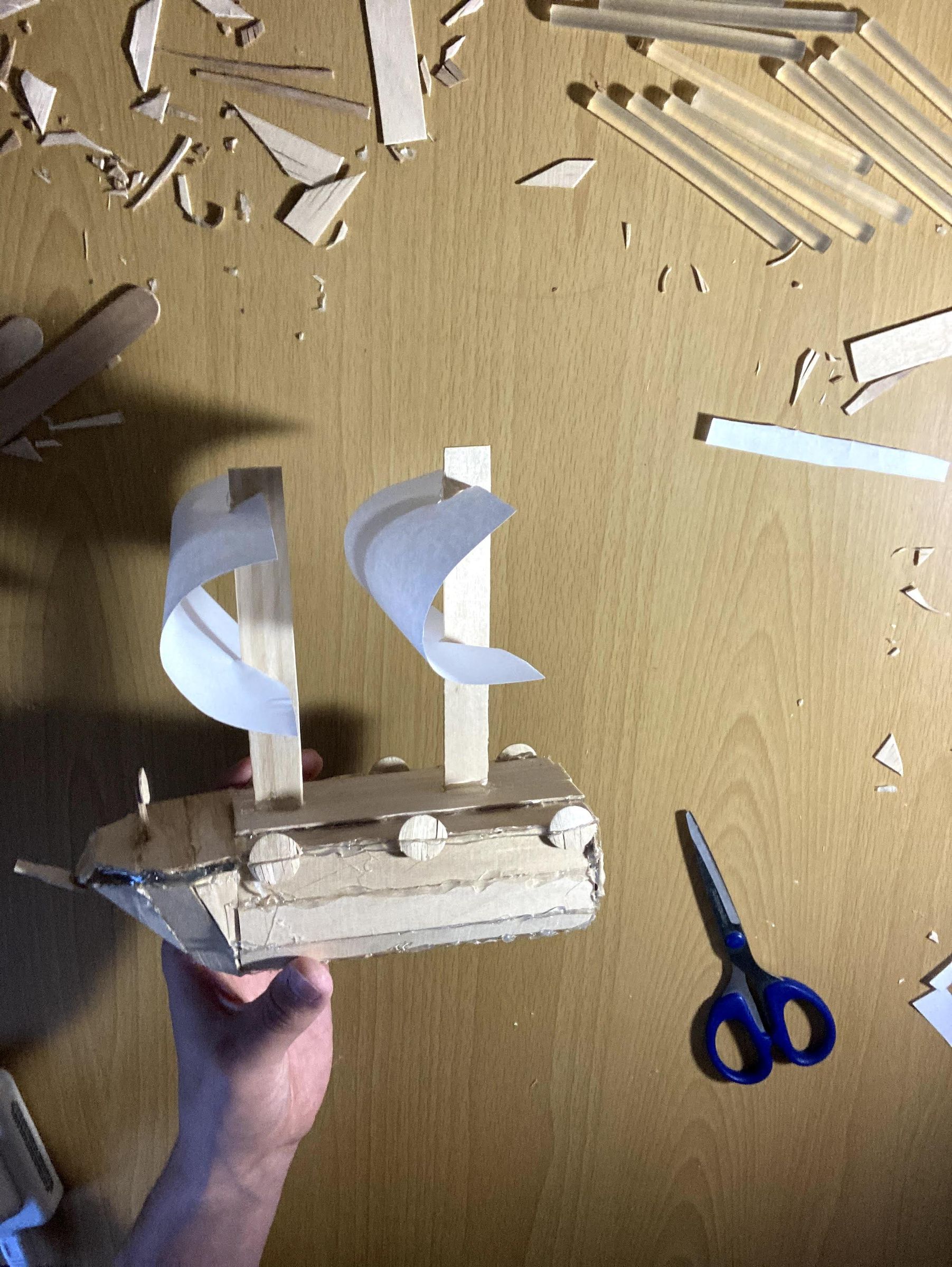 Popsicle Stick Boat : 11 Steps - Instructables