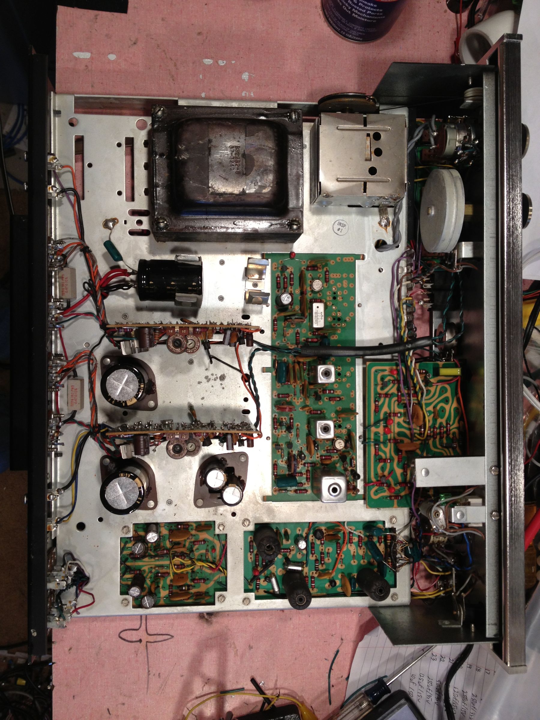 DIY Hi-Fi: Vintage Receiver Repair and Modification : 6 Steps ...