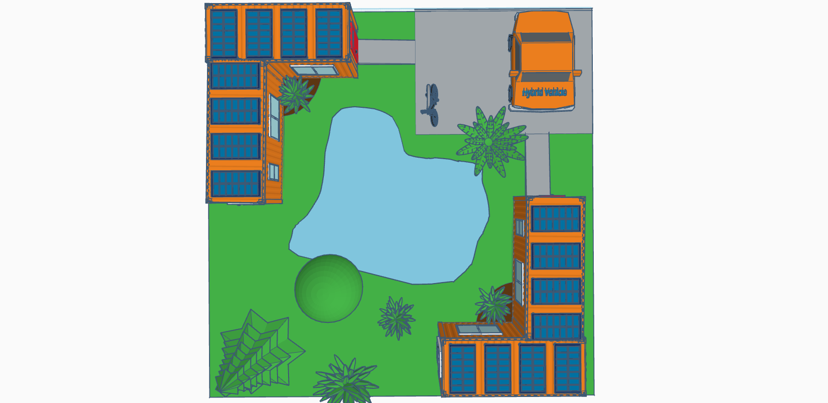 Affordable and Environmental Shipping Container Housing Complex : 6 ...