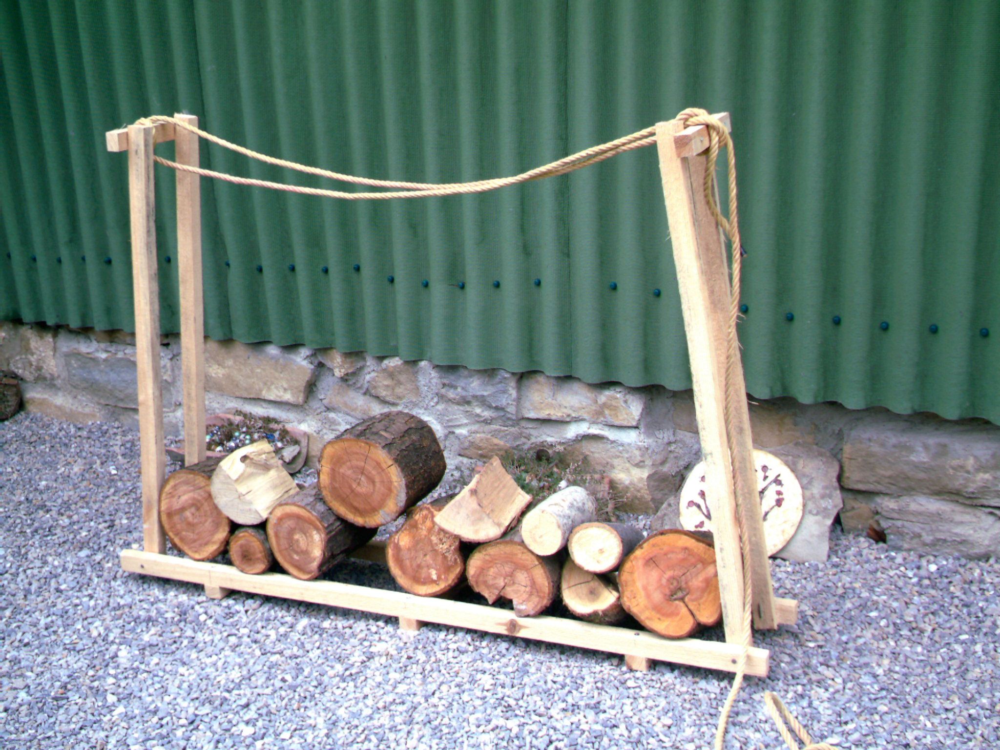 Log Rack - Instructables
