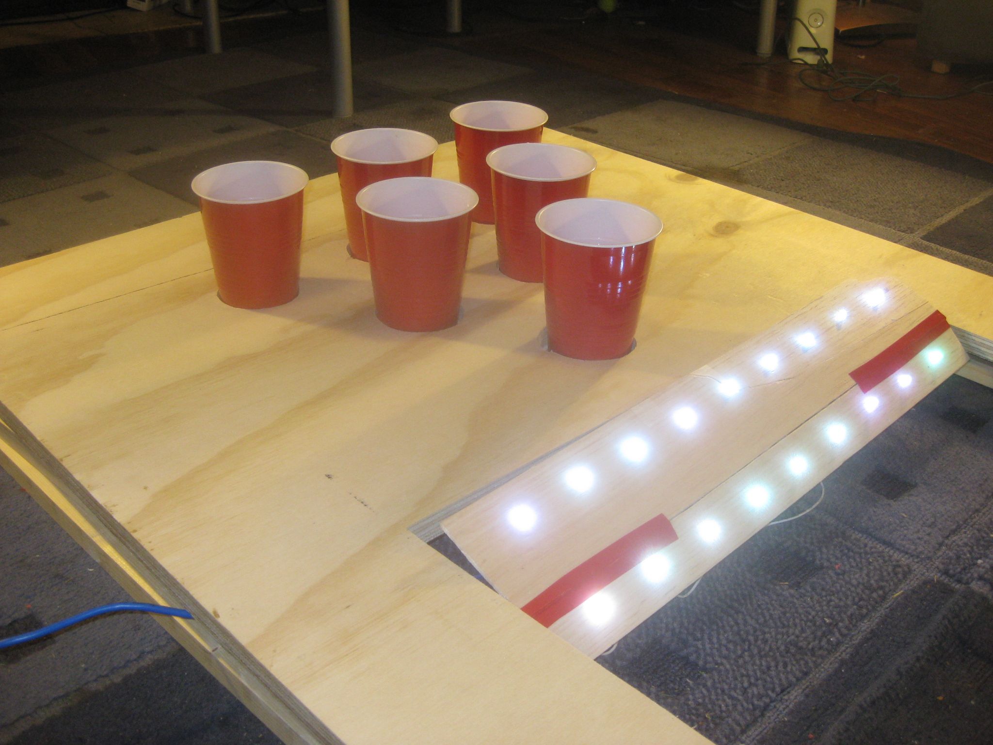 Interactive Beer Pong (Beirut) Table : 10 Steps - Instructables