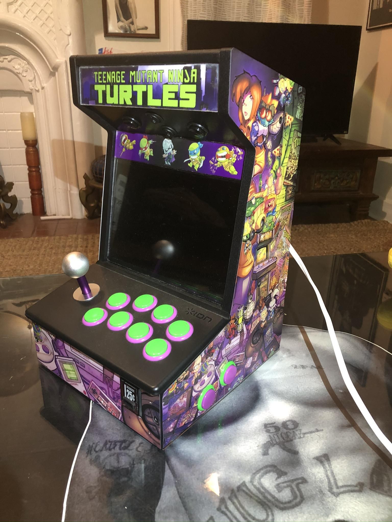 Bartop Mini Retro Arcade - Raspberry Pi and Customised Icade : 12 Steps ...