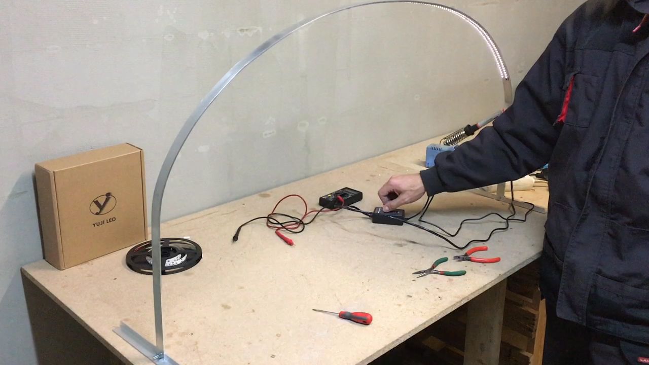 DIY: LED Workbench Light From LED Strips : 7 Steps (with Pictures ...