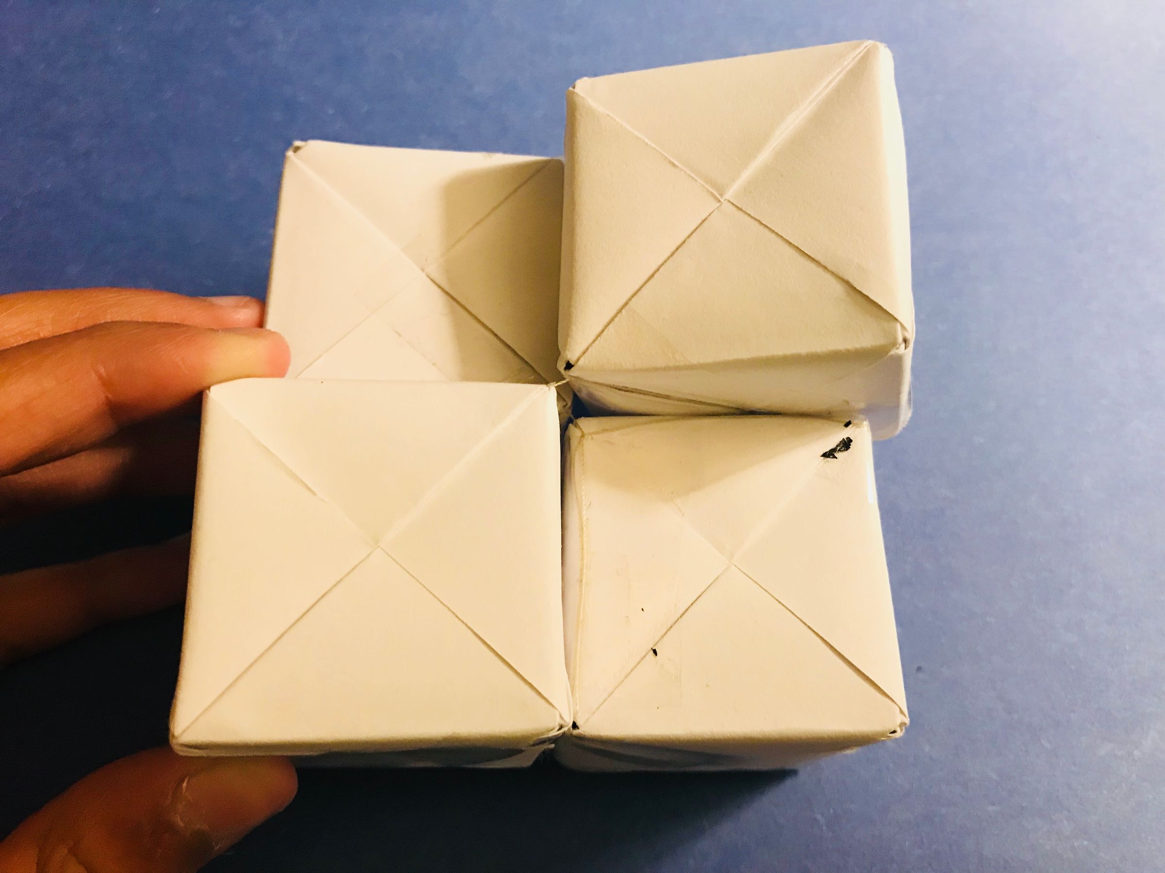 2x2x2 Paper Rubik's Cube #HMS2018 : 11 Steps - Instructables