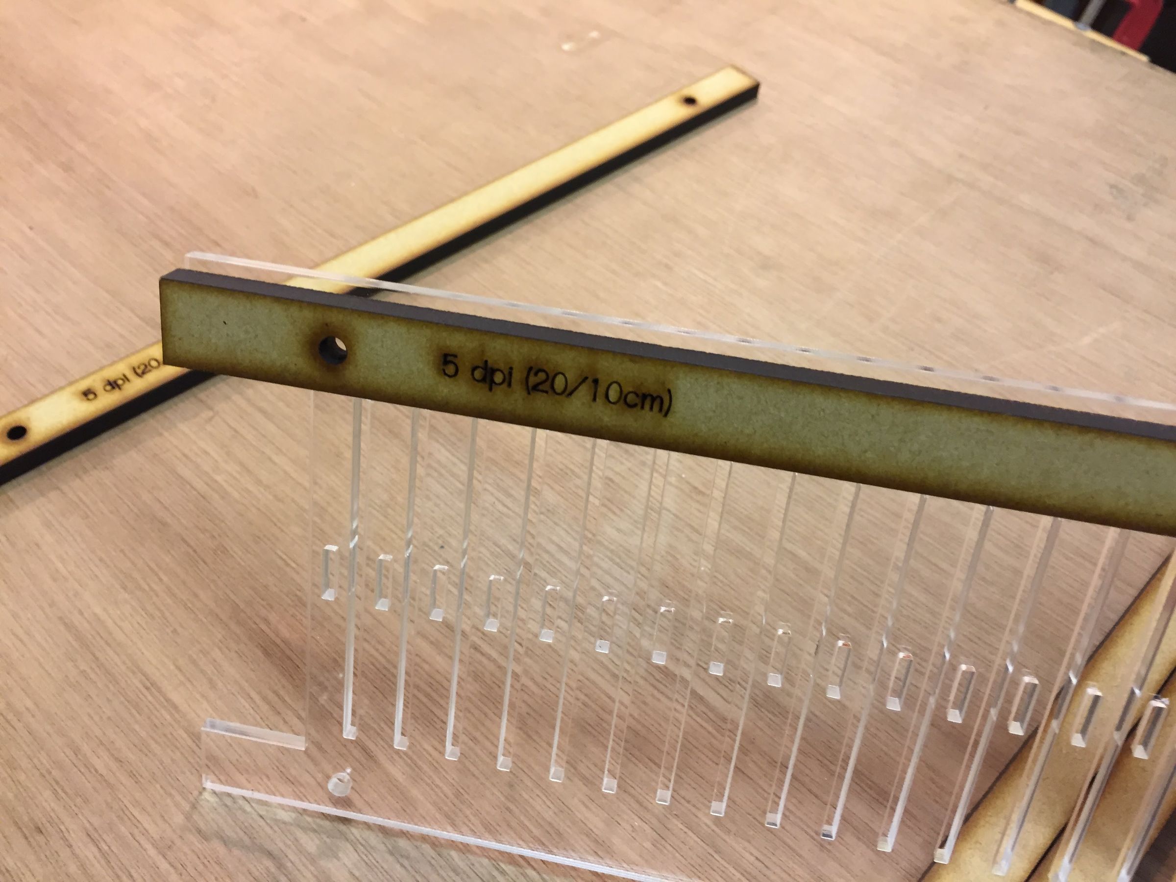 DIY Laser Cut Rigid Heddle Loom - Part 1: Building the Loom : 29 Steps ...