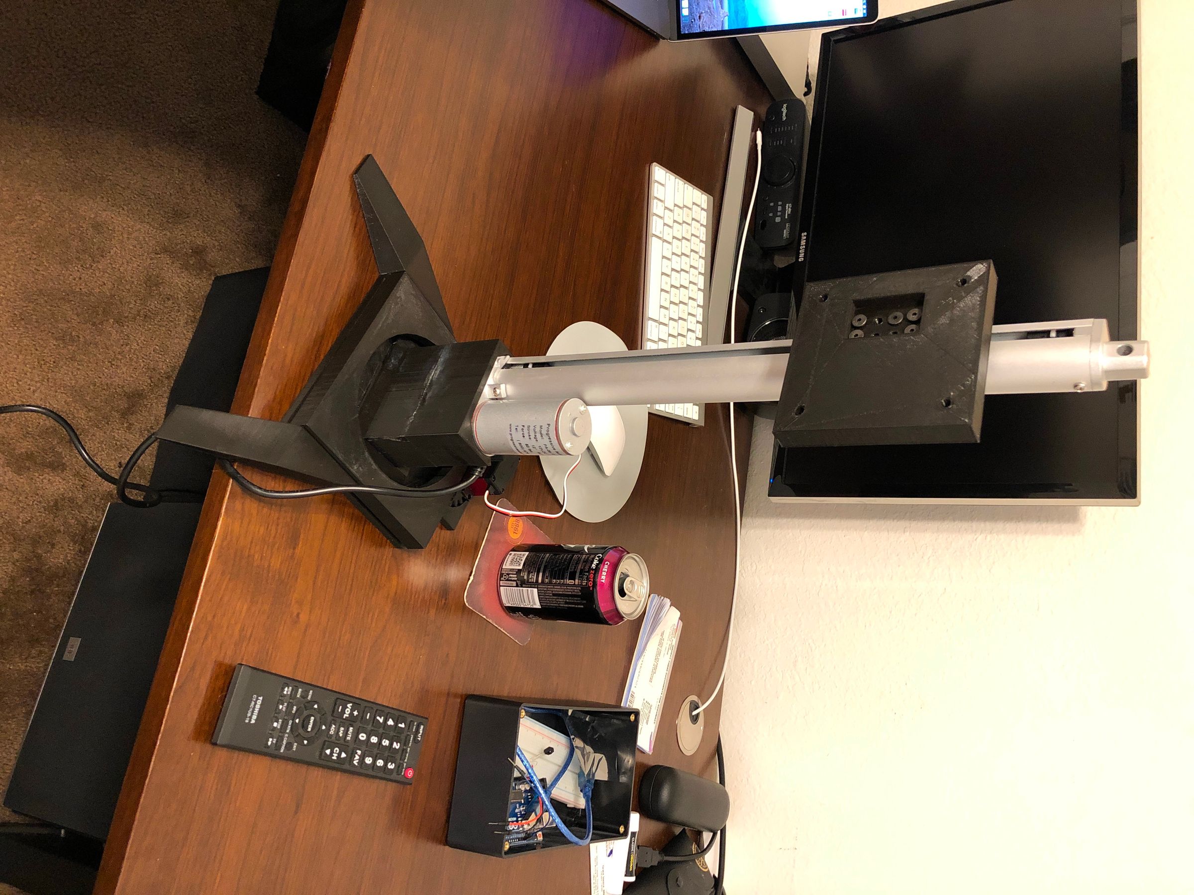 Motorized Monitor Mount : 9 Steps - Instructables