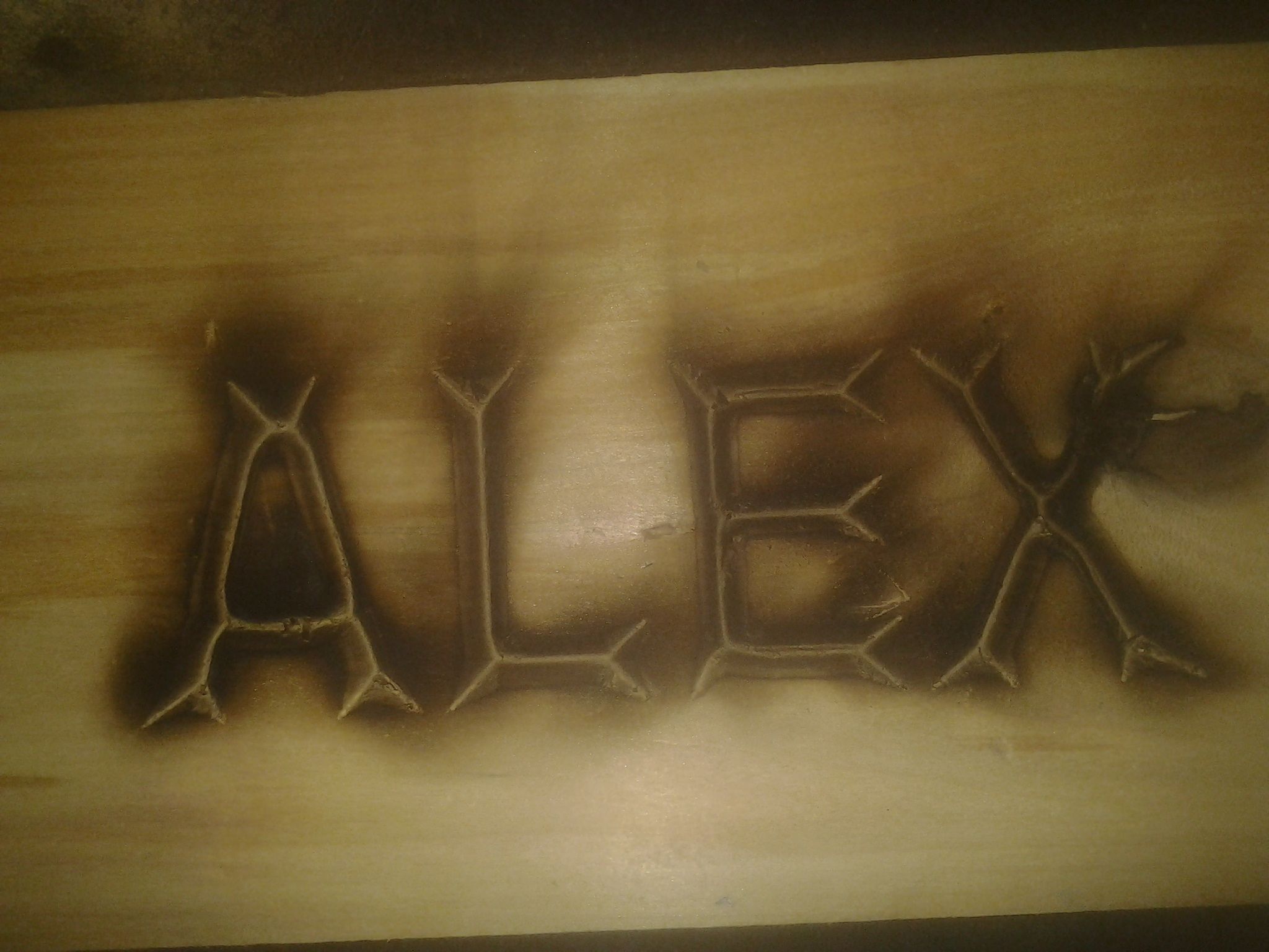 Burning Name Sign : 4 Steps - Instructables