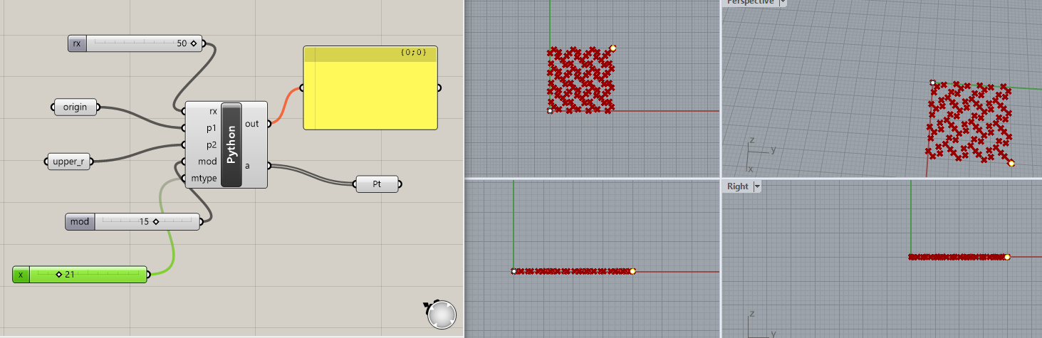 Experimenting With Grasshopper: Generated Pattern : 5 Steps - Instructables