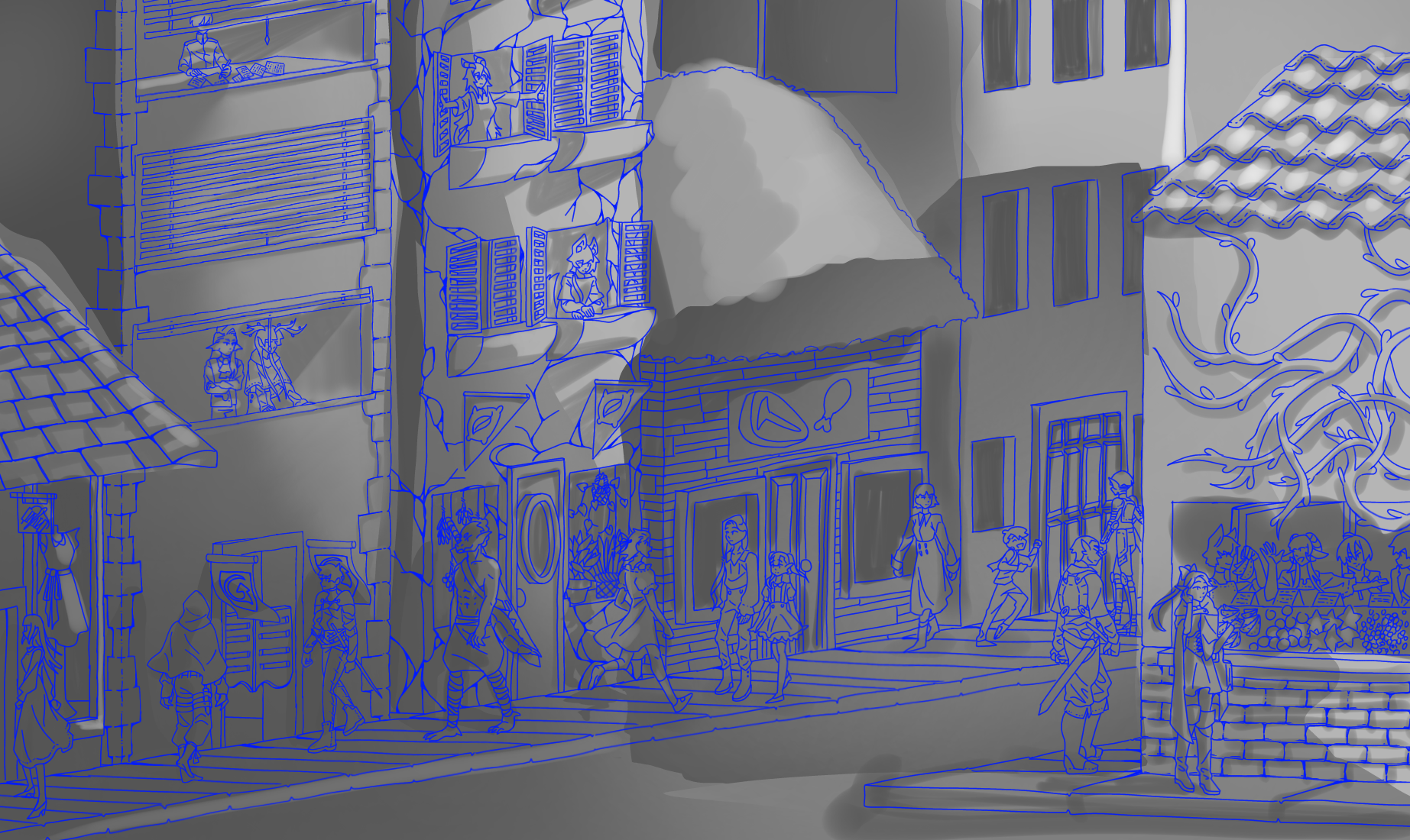 How I Make Complicated Scenes W/ Tips! : 8 Steps - Instructables