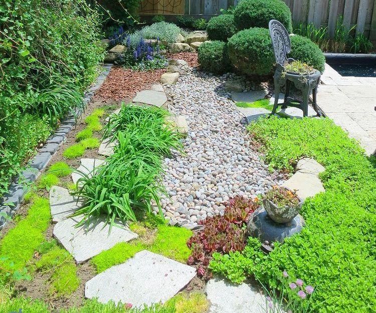 Landscape a Dry Creek Bed in Your Backyard! : 10 Steps (with Pictures ...