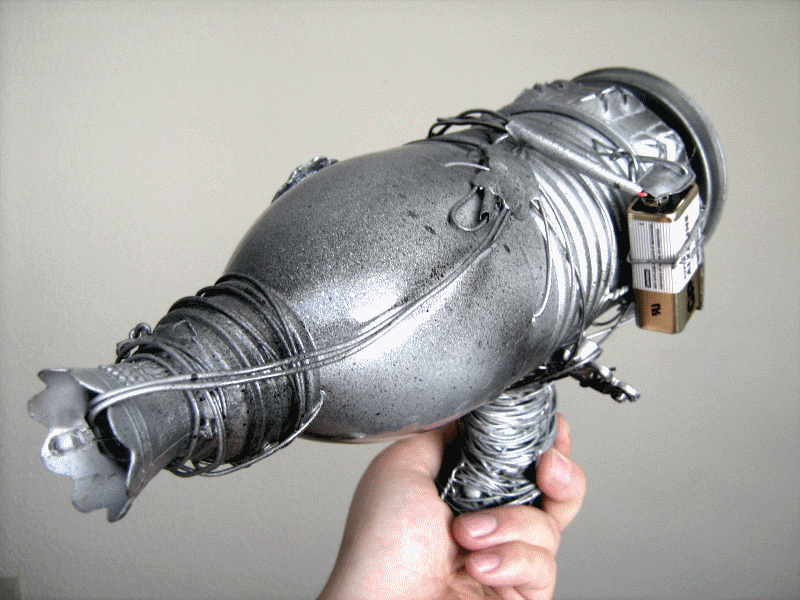 Customized Science-fiction Futuristic Guns/weapons - Found Object Art ...