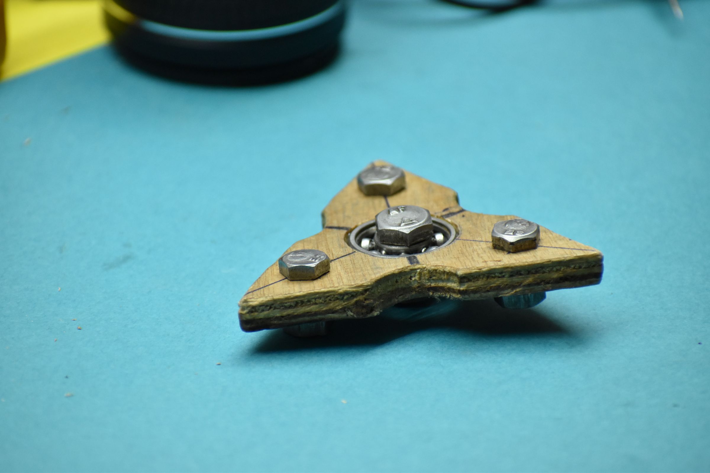 Homemade Fidget Spinner : 6 Steps (with Pictures) - Instructables