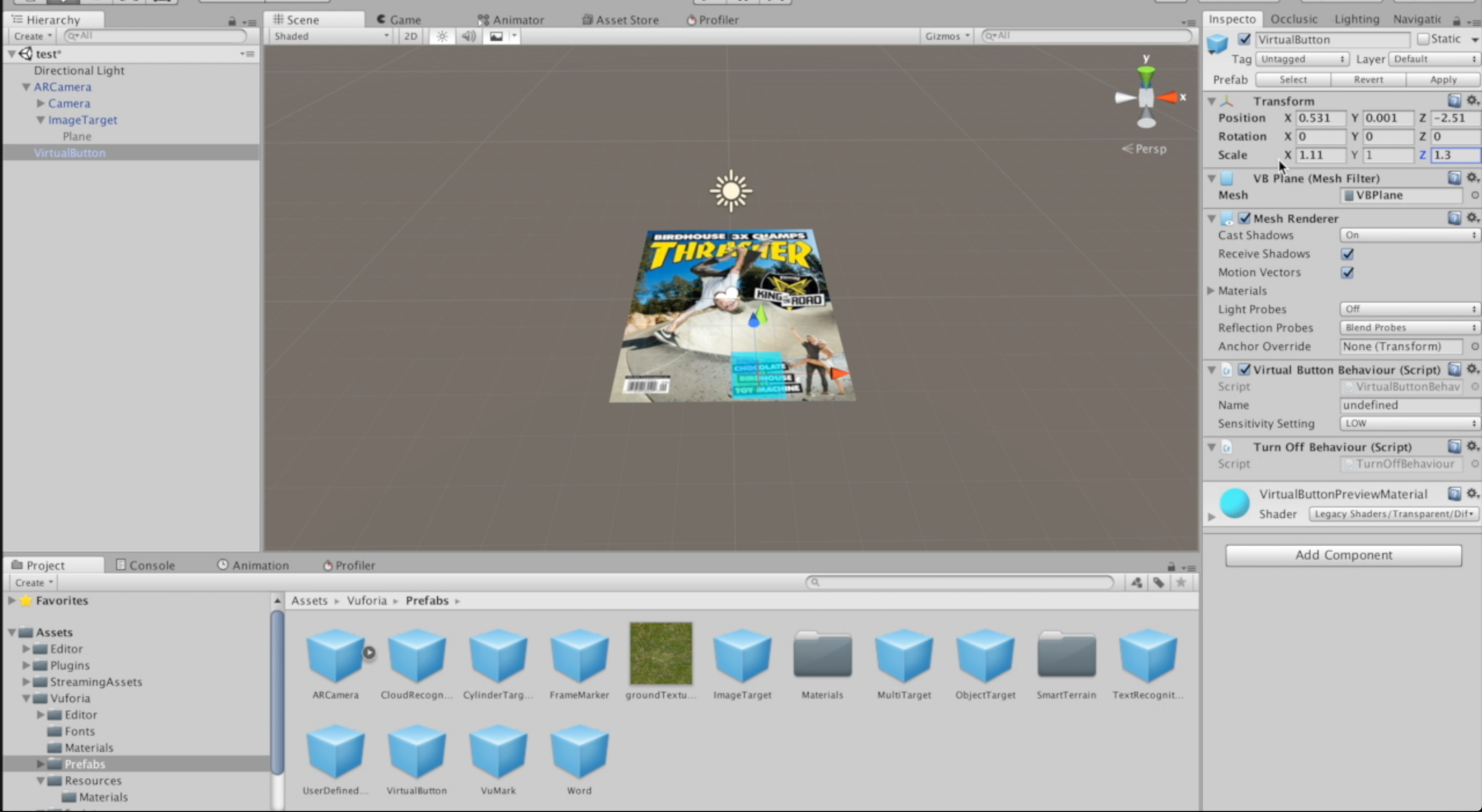 How to Augmented Reality Tutorial: Virtual Buttons : 7 Steps (with Pictures) - Instructables