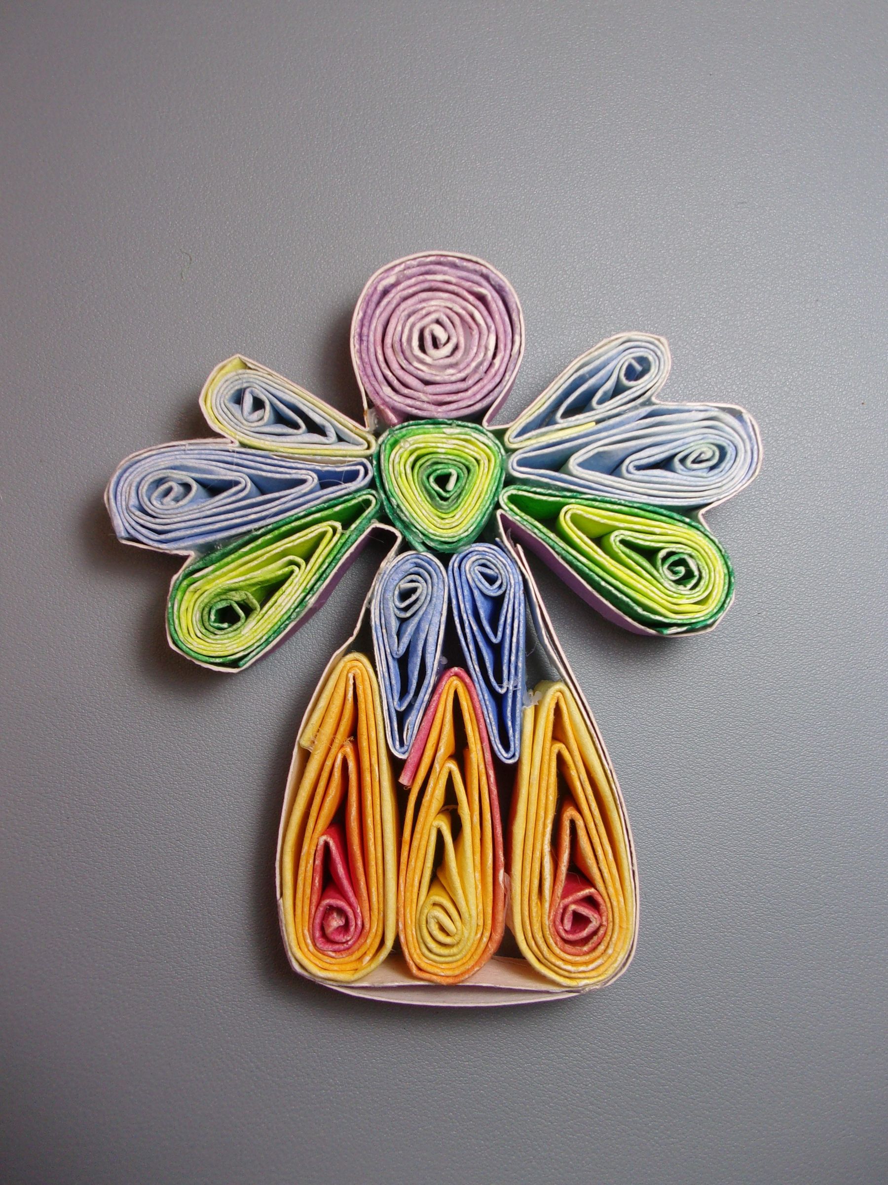 Finger Quilled Paper Angel : 5 Steps (with Pictures) - Instructables