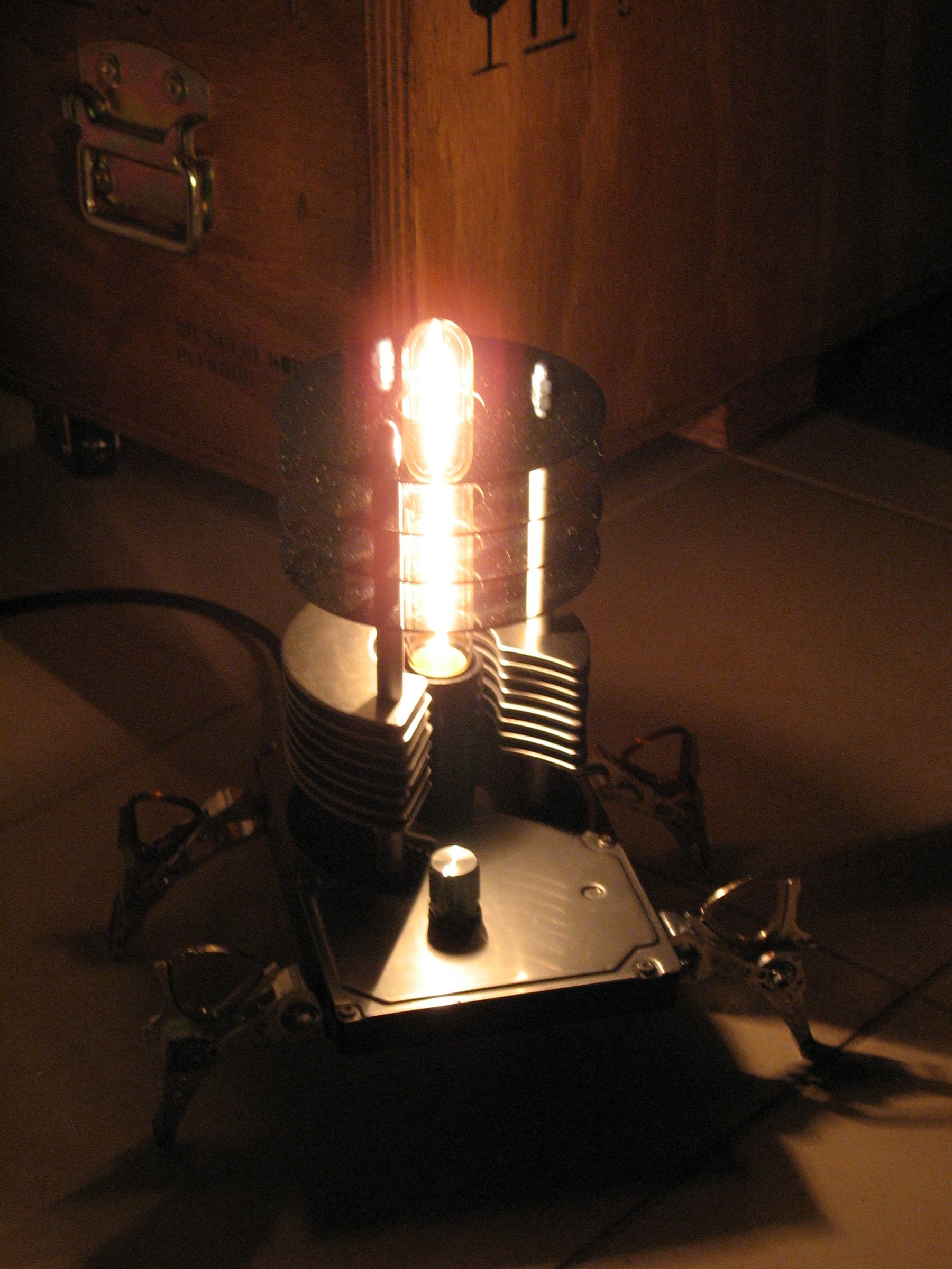 HDD Recycled Lamp - Instructables