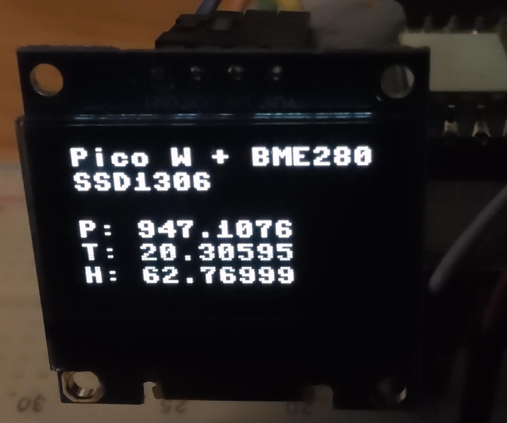 Pico W BME280 and SSD1306 - Instructables