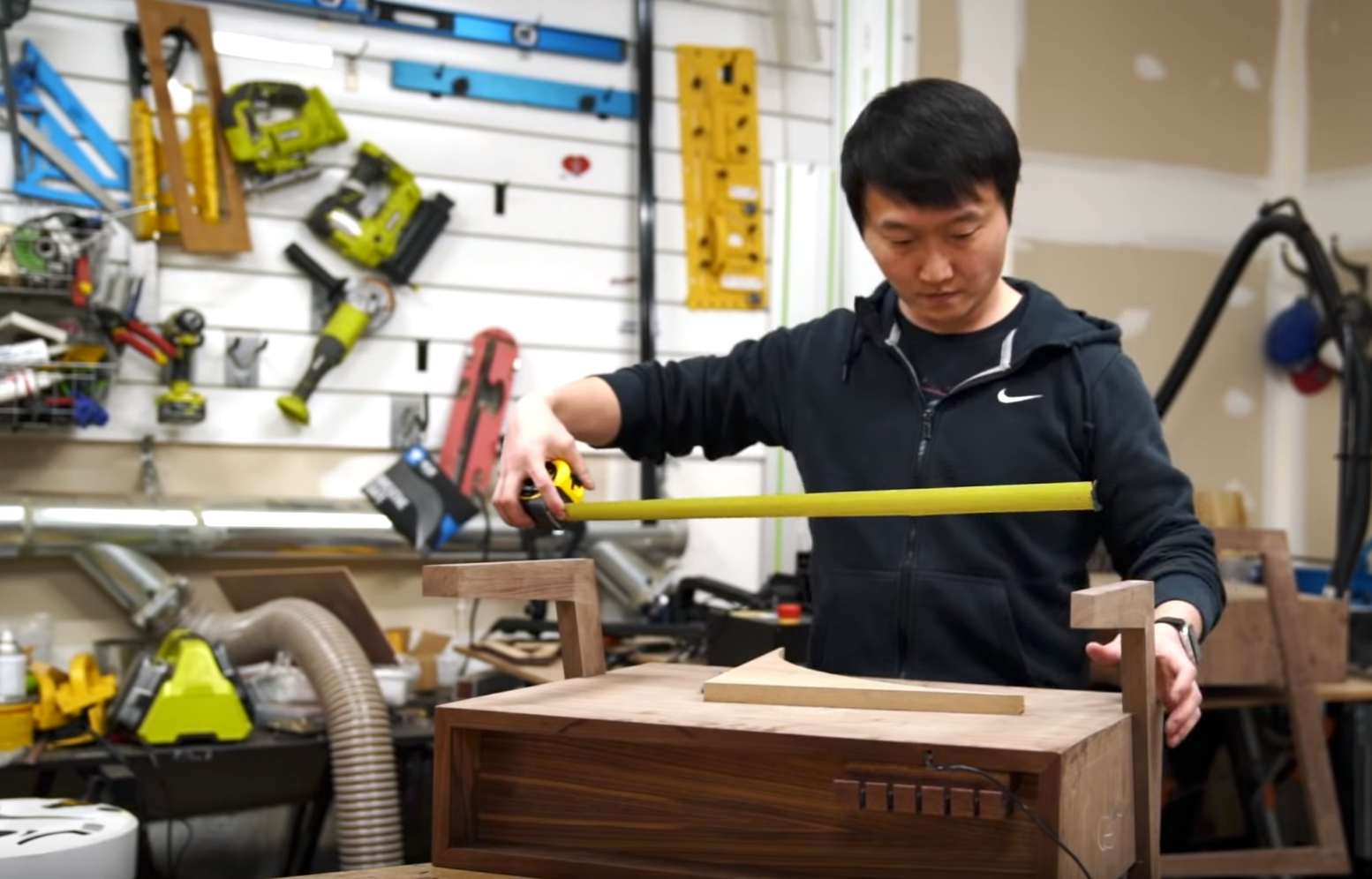 Modern Nightstand / Bedside Table With Cable Management System ...