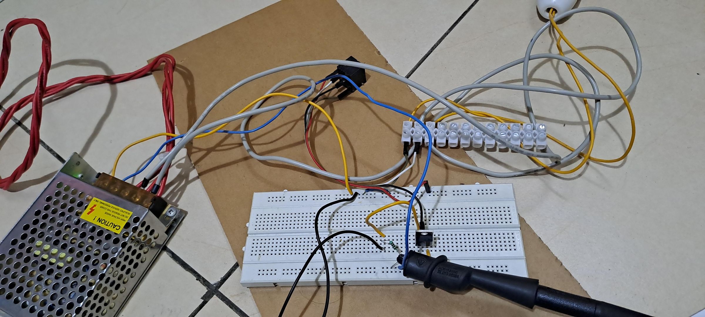 Simple Circuit With One Mosfet to Control Lamp Using Proximity Switch ...