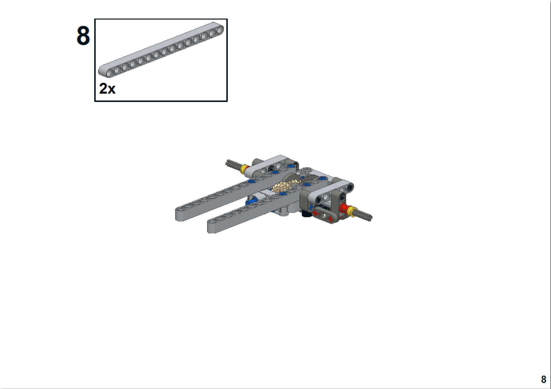 LEGO Car With Motorized Driving and Steering - Instructables