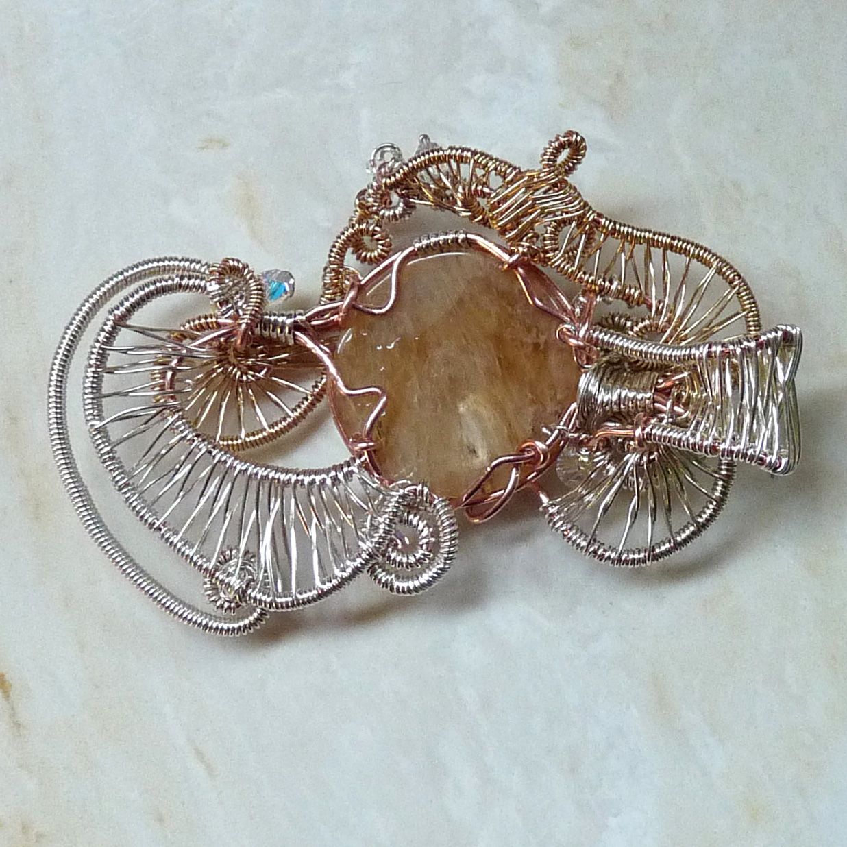 Amazing Wire Weave Pendant : 22 Steps (with Pictures) - Instructables