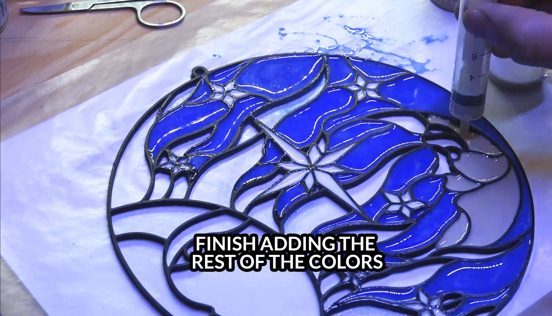 3D Printed Stained Glass Effect Suncatchers : 4 Steps (with Pictures ...