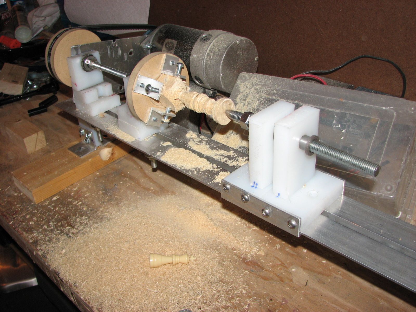 100% Homemade Lathe : 20 Steps (with Pictures) - Instructables