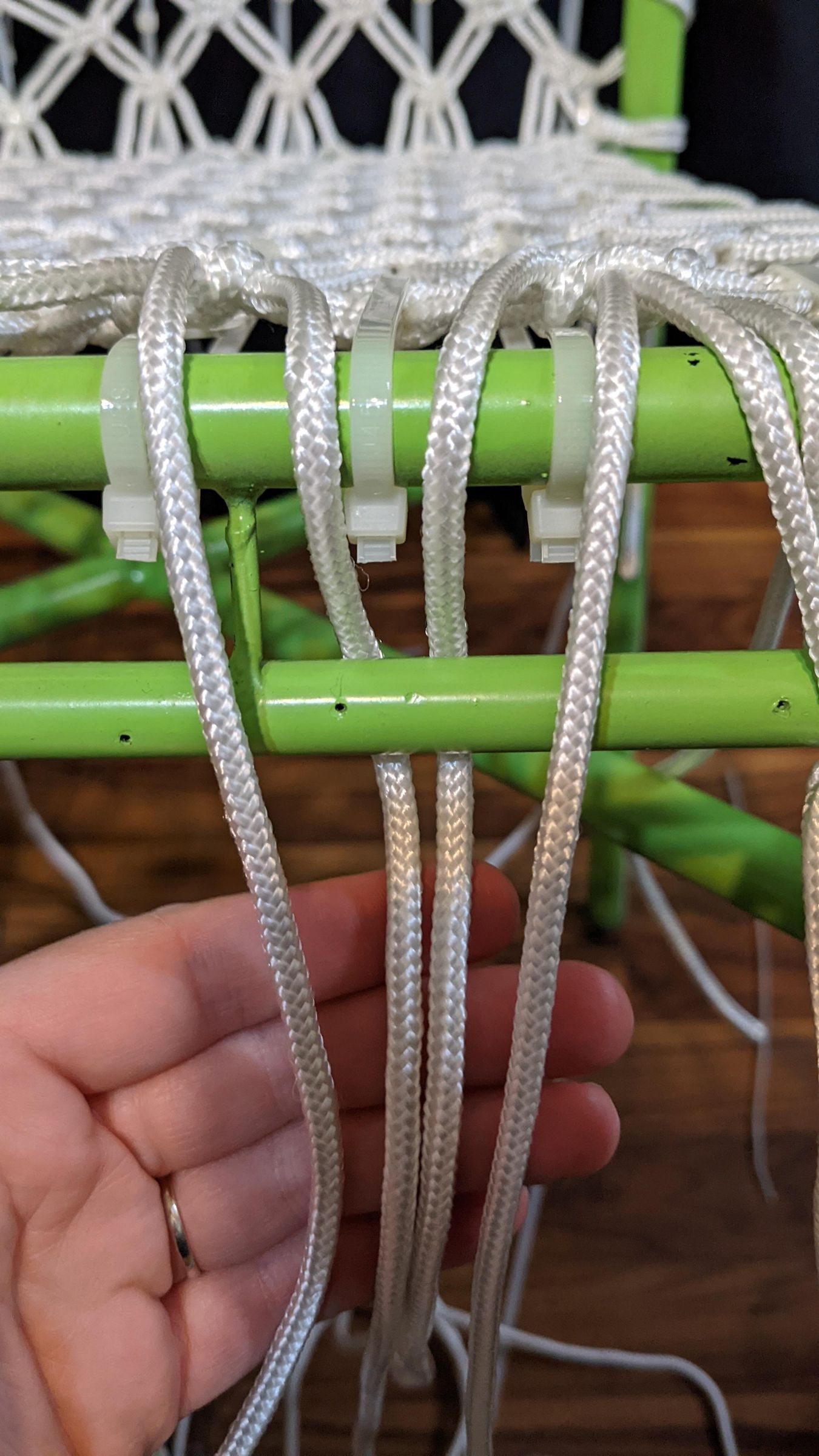 Upcycled Macrame Chair : 12 Steps (with Pictures) - Instructables