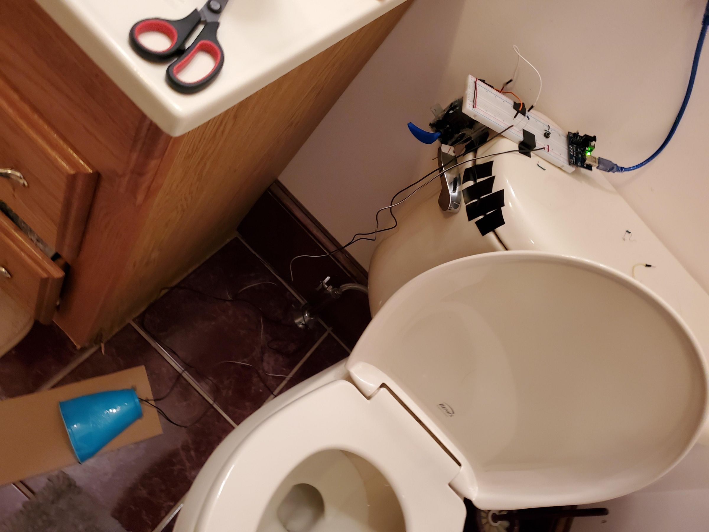 AUTOMATIC TOILET FLUSHER : 5 Steps - Instructables