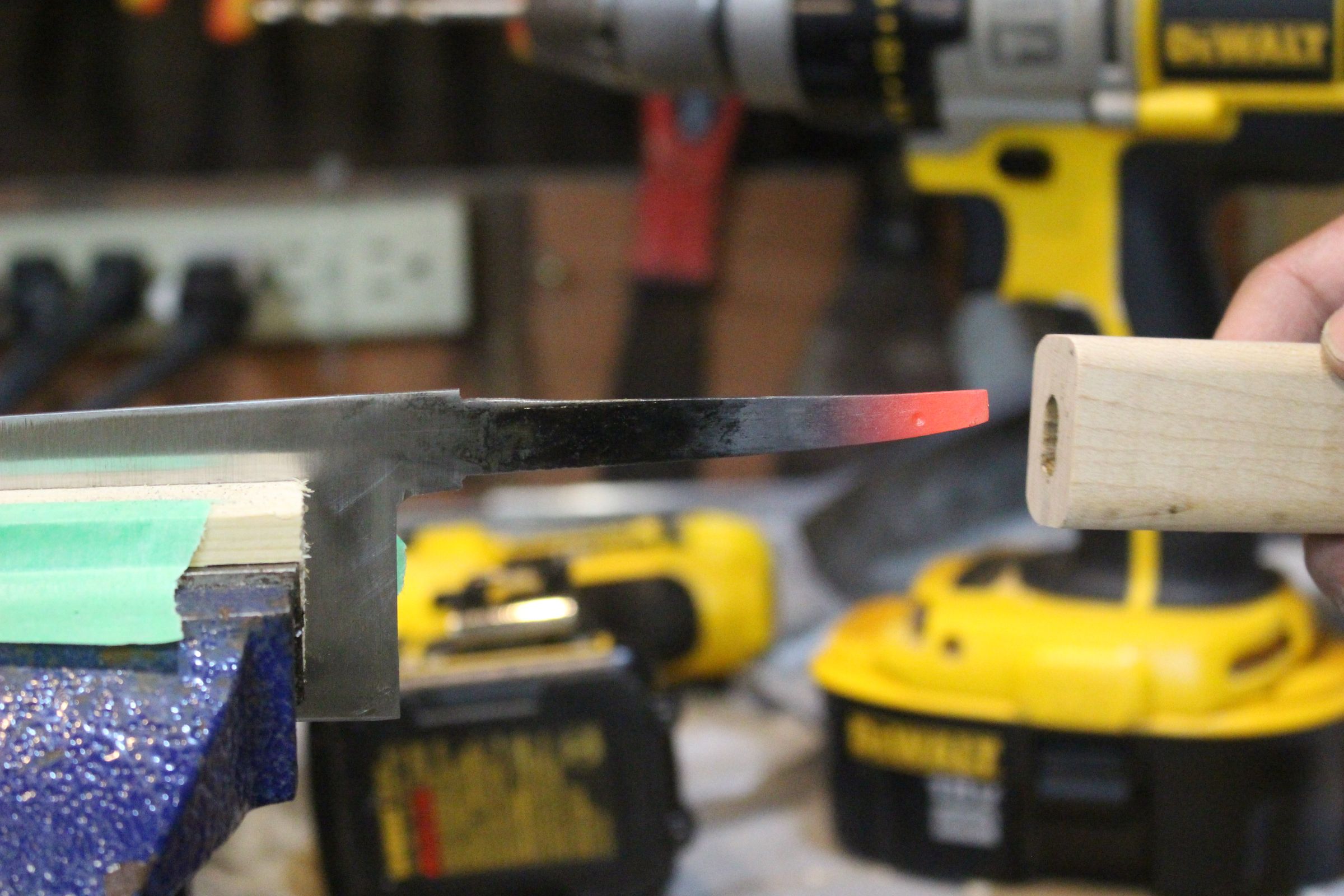 Making a Kitchen Knife From a Machete : 12 Steps (with Pictures ...