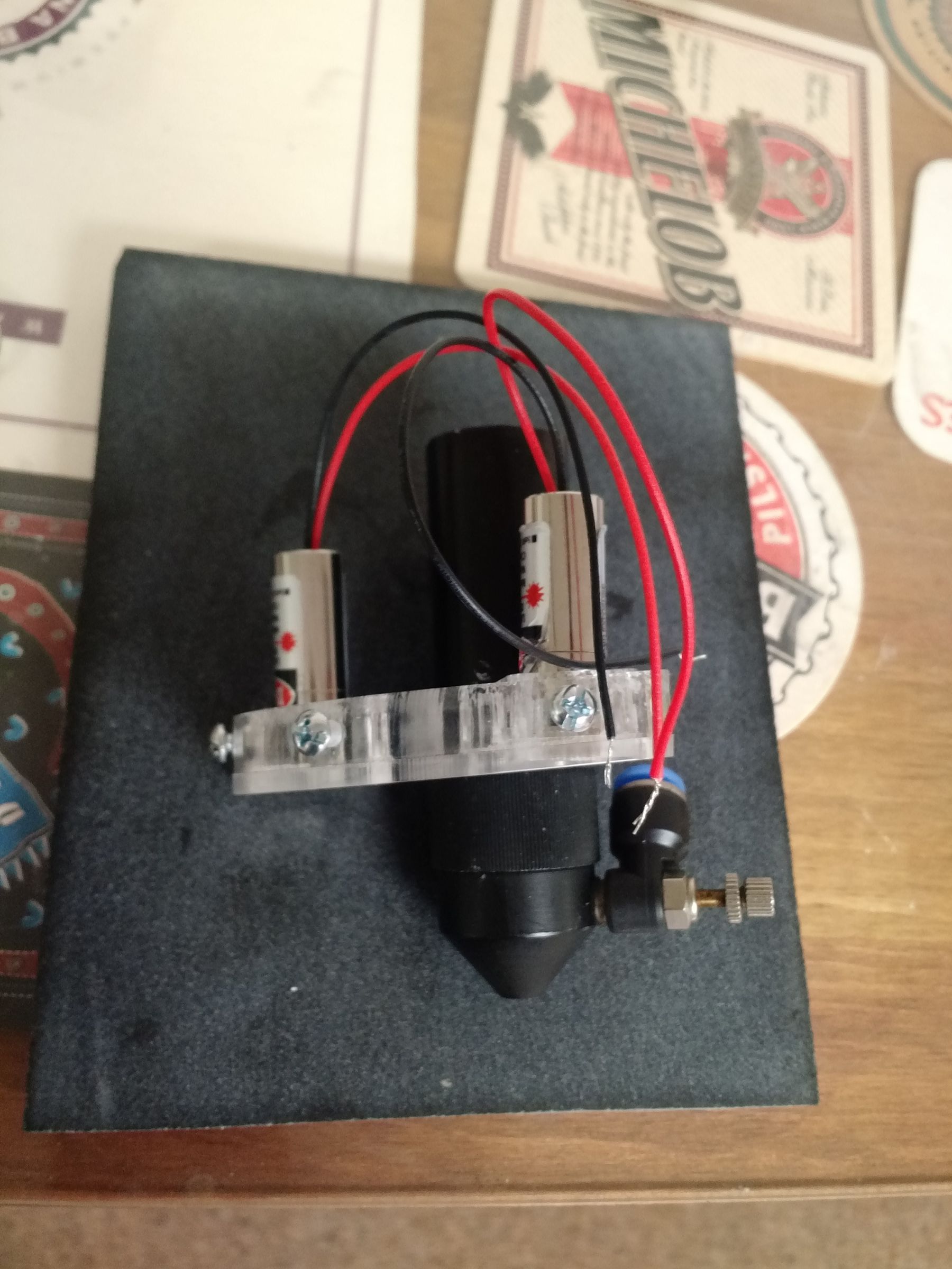 LInear Laser Cutter Pointer Holder : 7 Steps (with Pictures ...