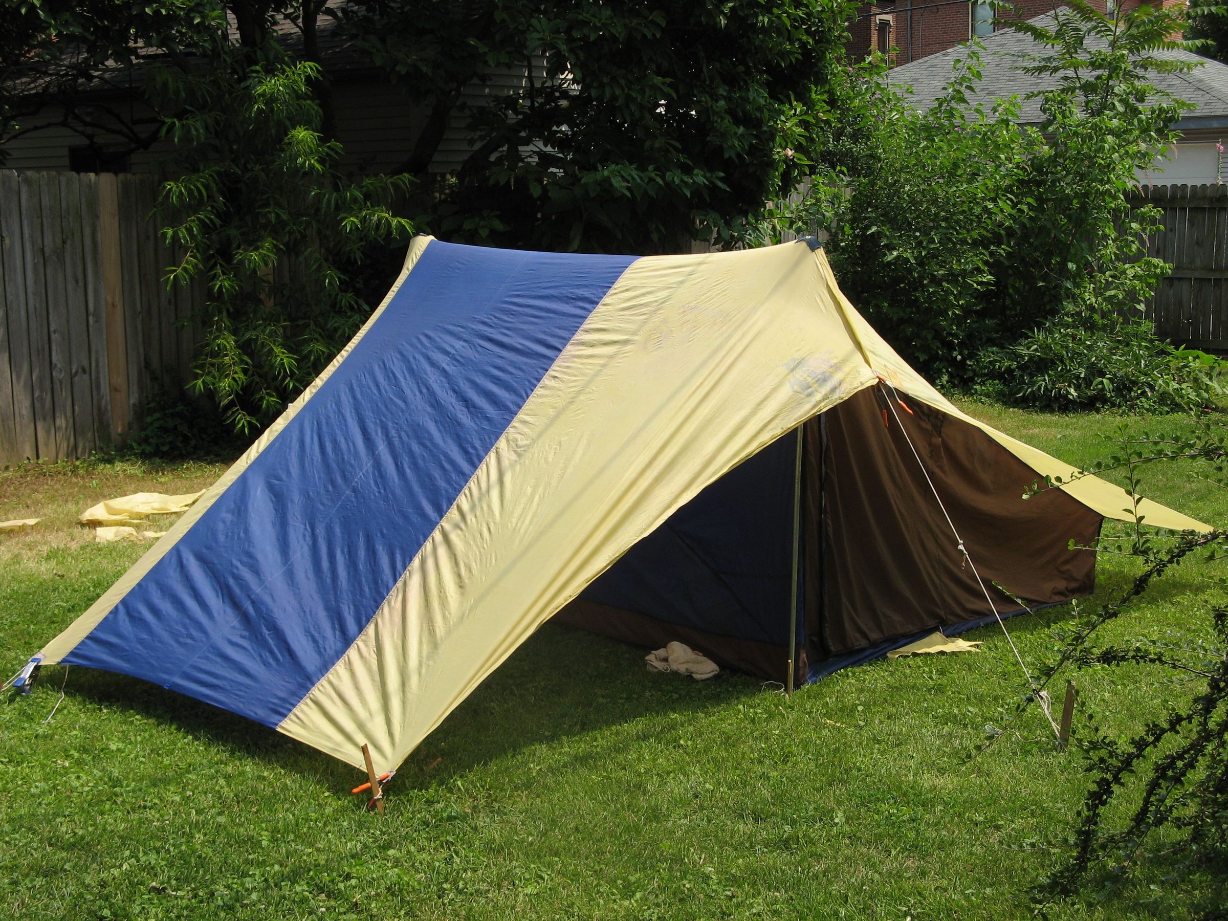 The Near-Perfect Tent: Design and Build a Recycled Tent : 15 Steps ...