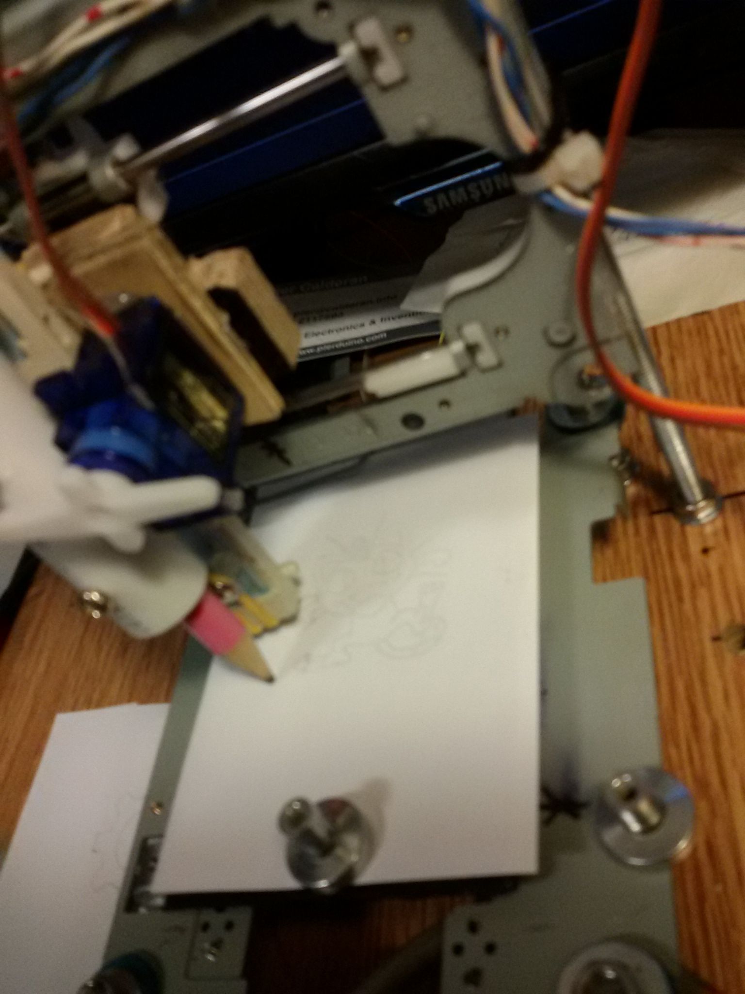Mini CNC Machine Arduino Based & Adafruit Driver Motor L293D V1 & 2 ...