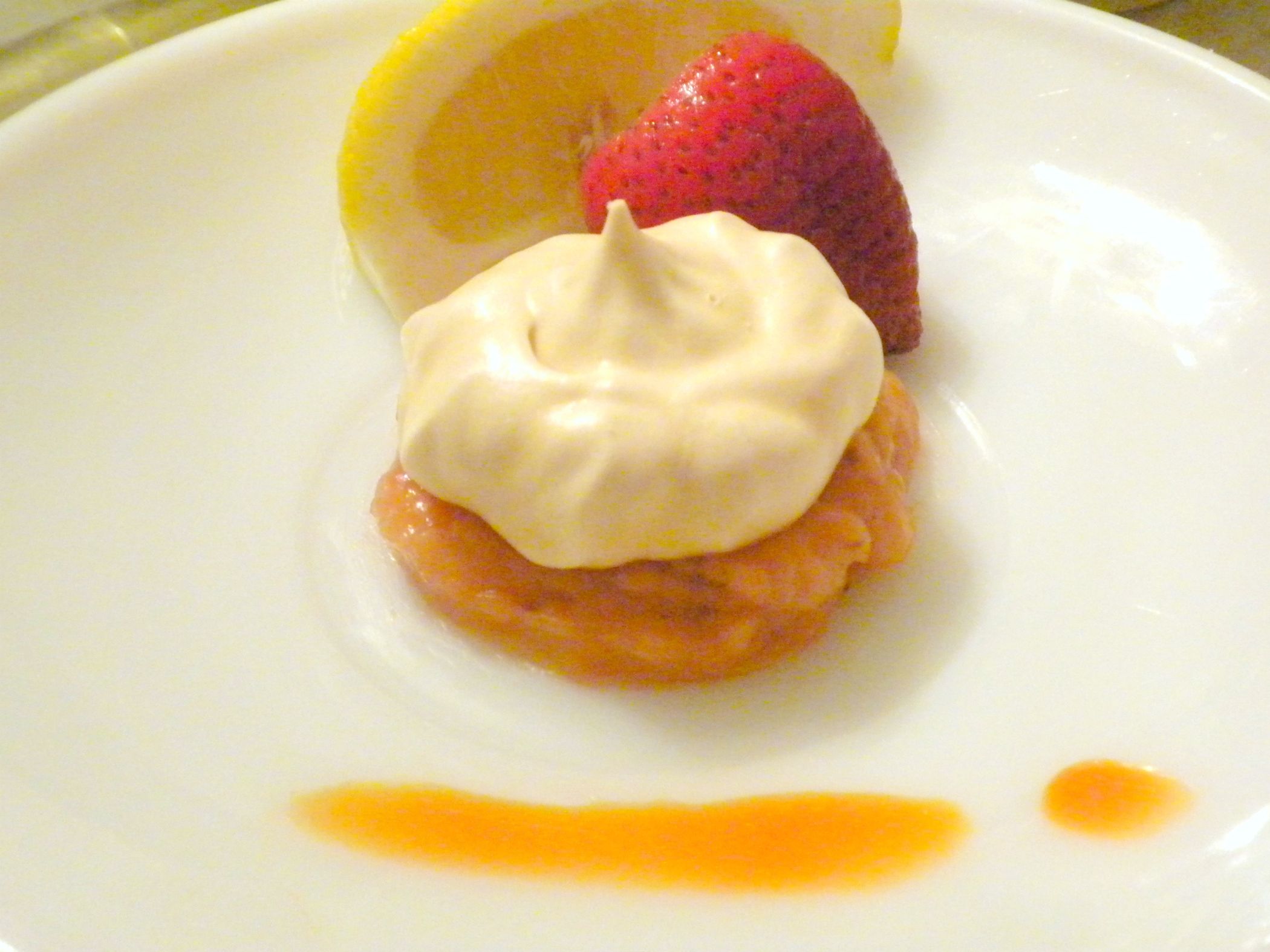 Meringue and Strawberry-Lemon Hot Sauce Custard : 5 Steps (with ...