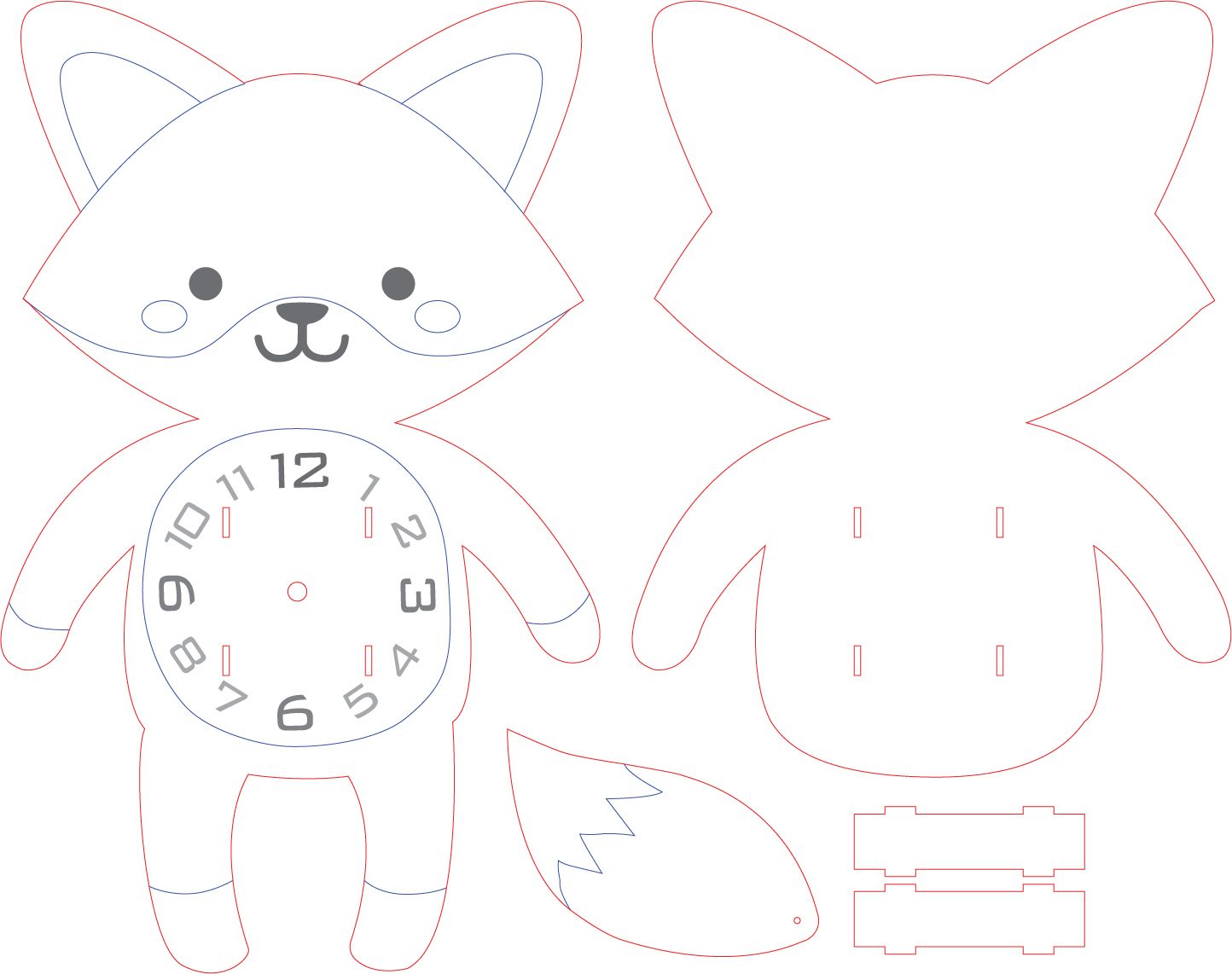 Kids Pendulum Fox Clock : 6 Steps (with Pictures) - Instructables