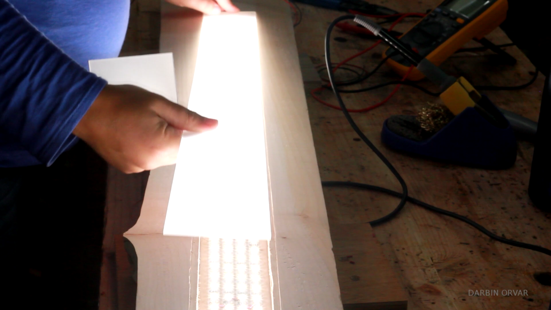 Floating Shelf W/ Hidden LED Lighting : 15 Steps (with Pictures ...