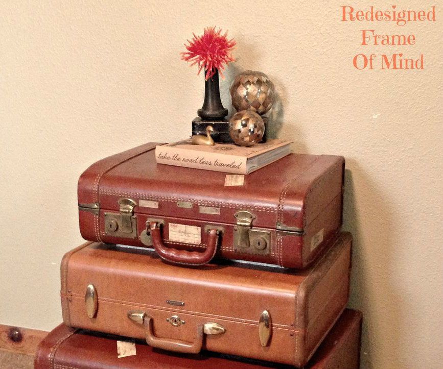 Stacked Suitcase Table : 4 Steps (with Pictures) - Instructables