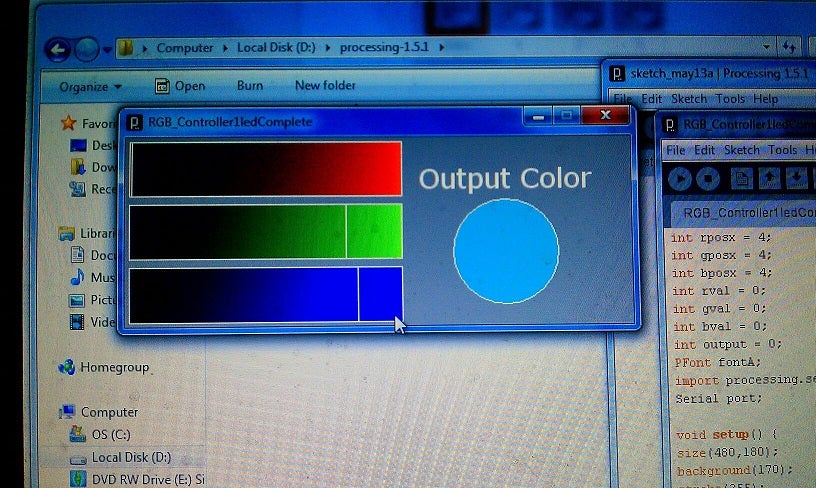 Arduino Color Mixer 3 Steps Instructables