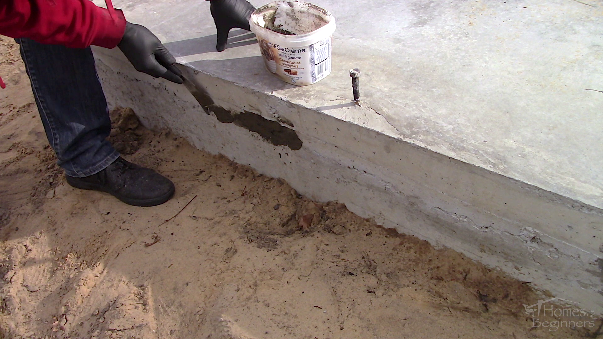 How to Repair Honeycombing or Holes in Concrete : 6 Steps (with ...