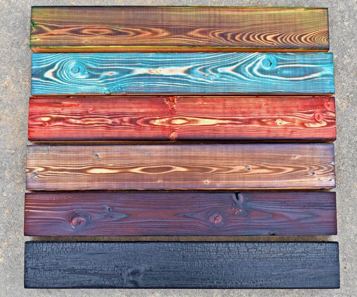 How to Burn & Stain Wood Aka Shou Sugi Ban : 5 Steps (with Pictures ...