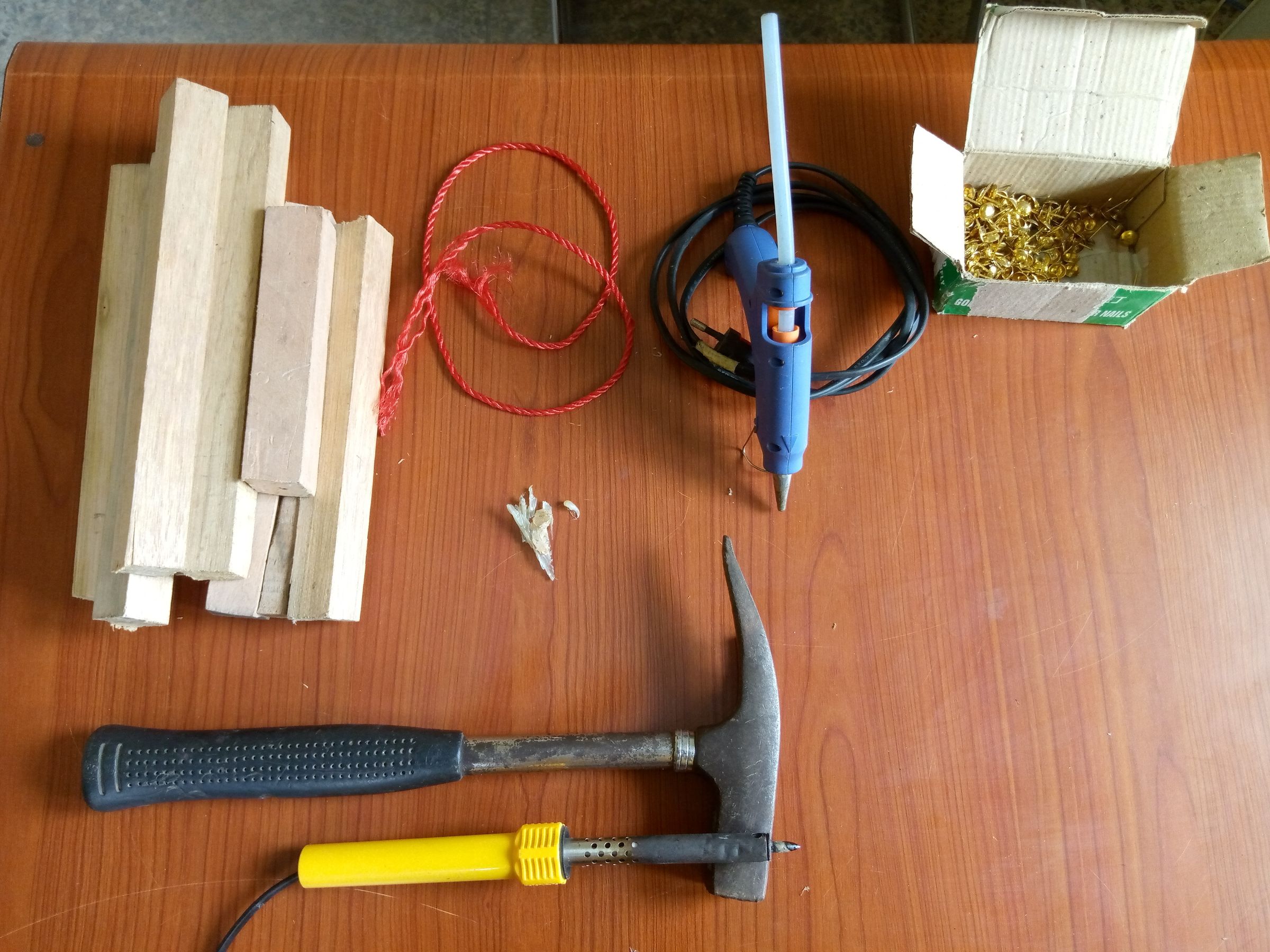 Scraps and Physics of a Tensegrity Structure : 12 Steps - Instructables