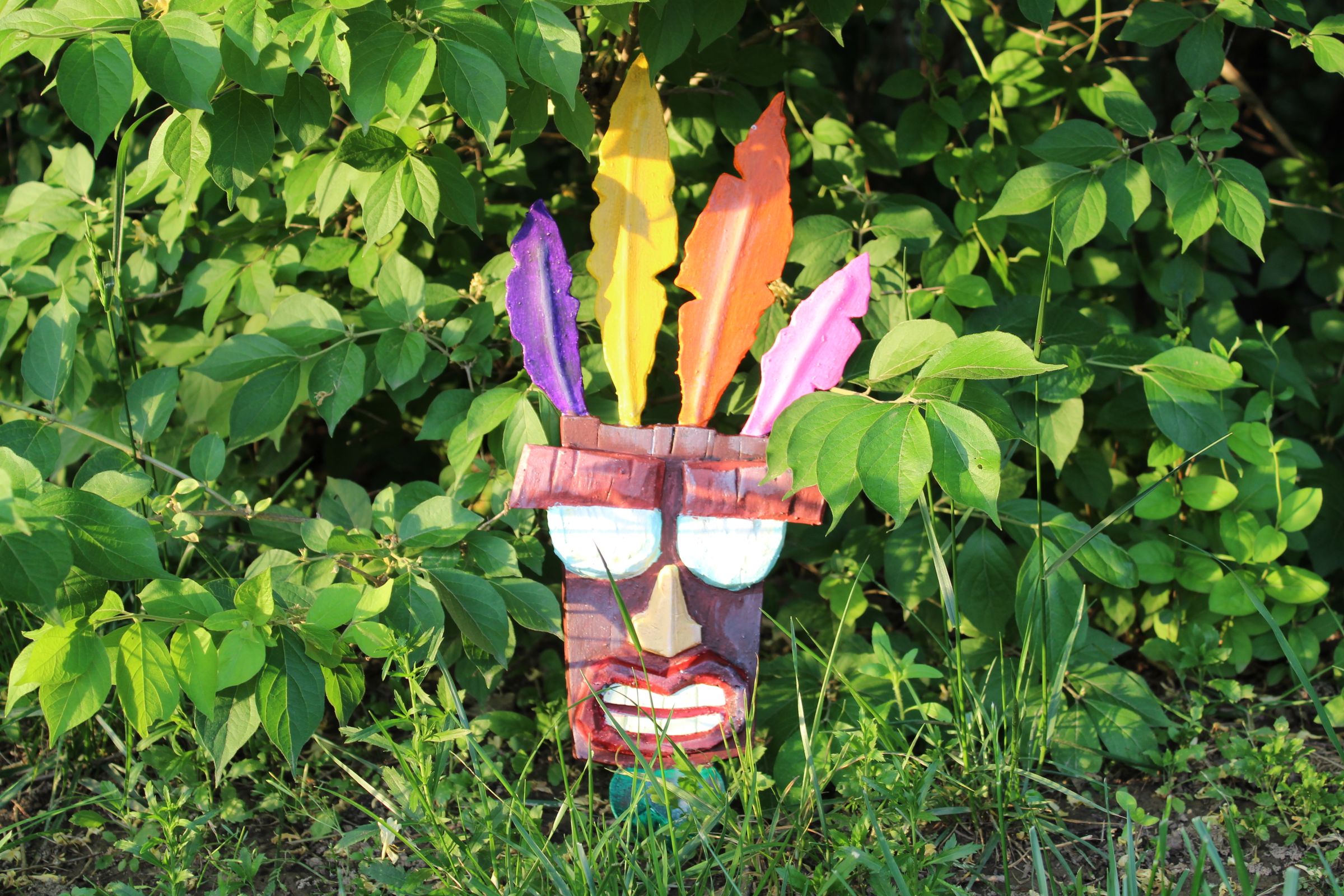 Aku Aku Mask From Crash Bandicoot : 9 Steps (with Pictures) - Instructables