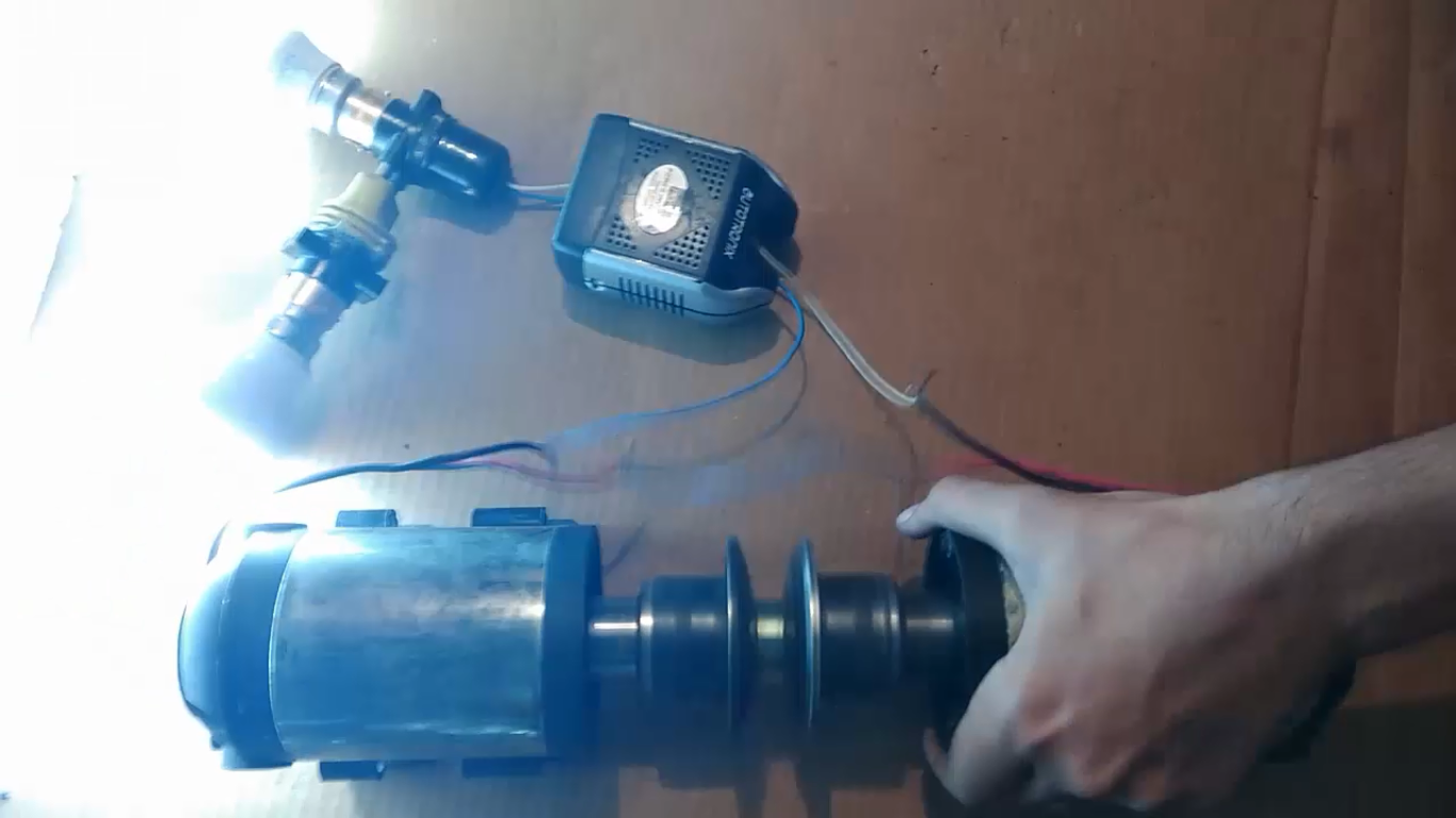 Make a Powerful Electric Generator System at Home DIY : 3 Steps (with ...