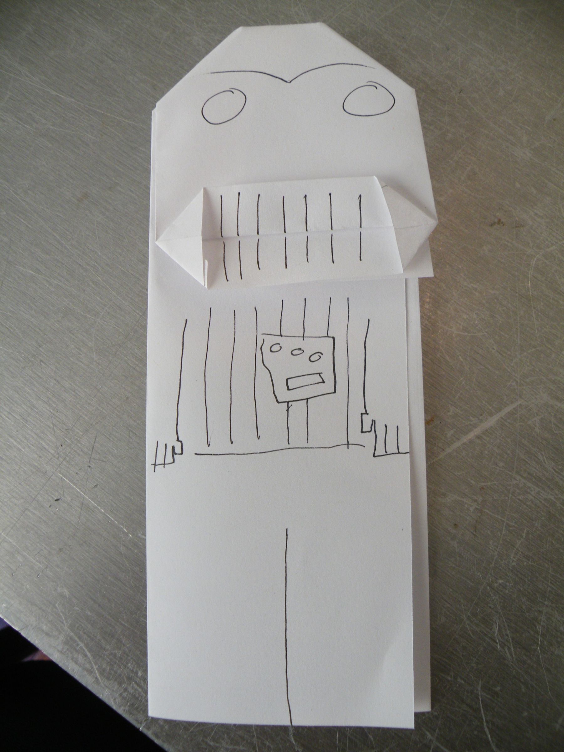 Darth Paper (origami Darth Vader) : 5 Steps - Instructables