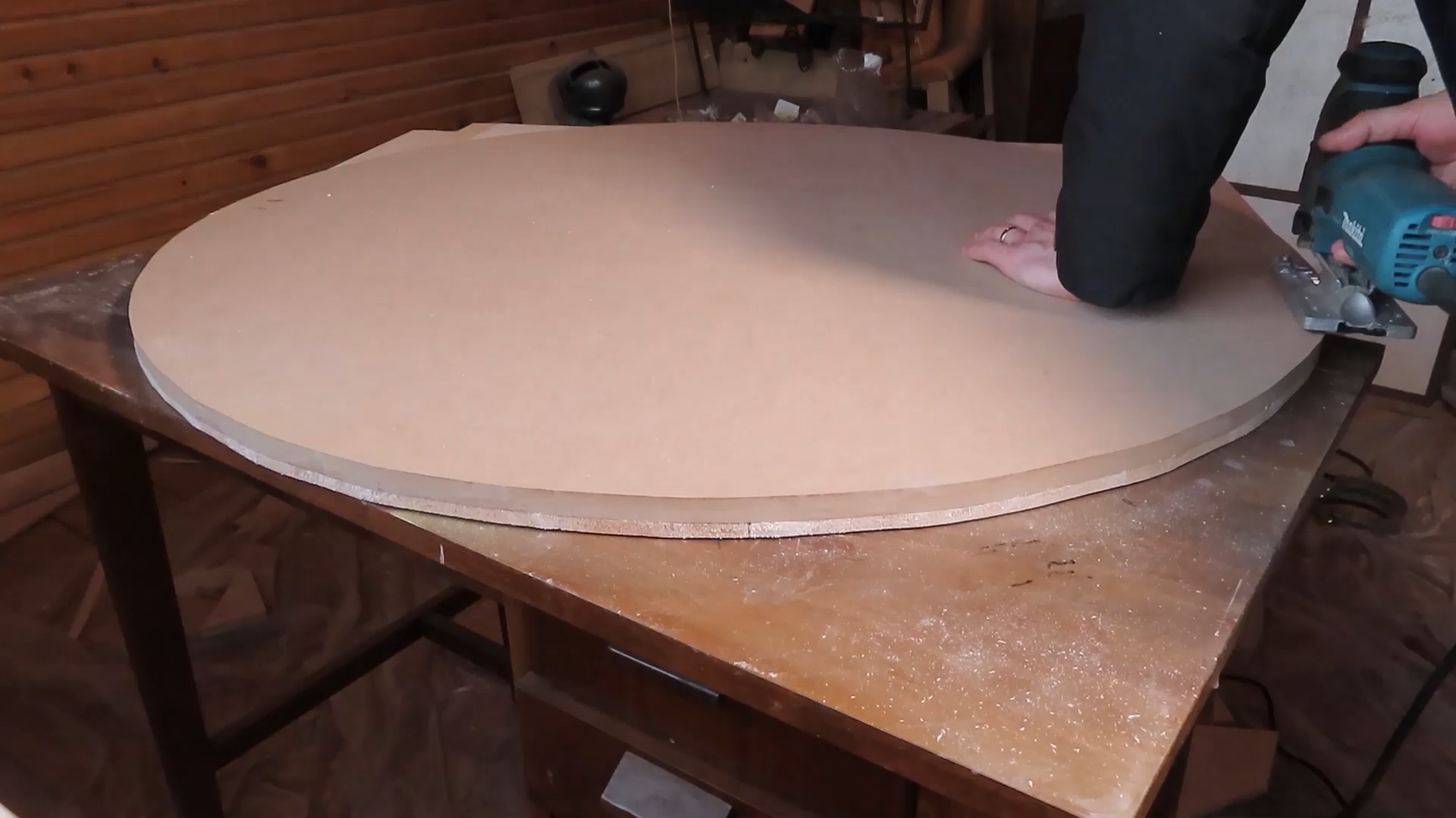 Huge Hand-Carved Celtic Wooden Shield. 1000mm in Diameter! : 7 Steps ...