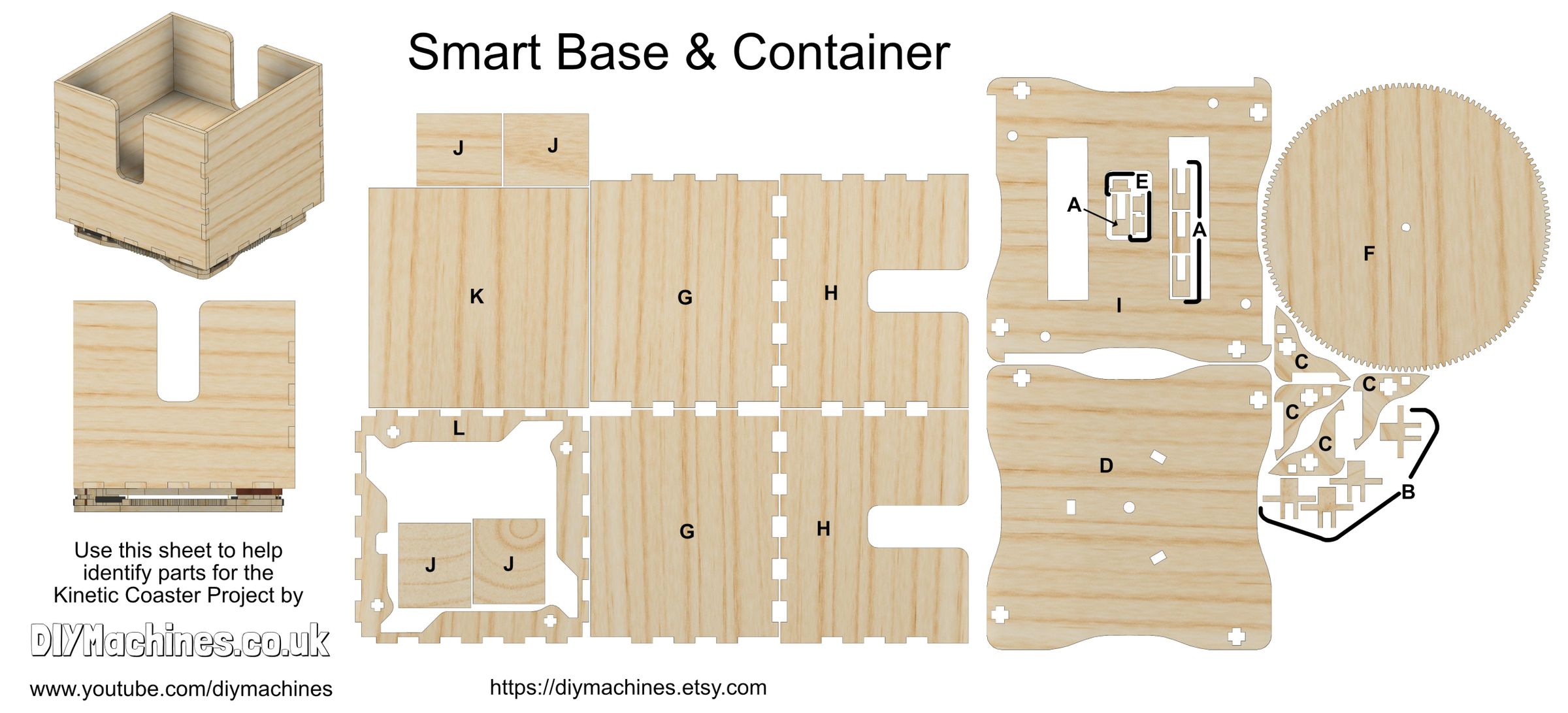 KINETIC COASTERS With a TWIST! Laser or 3D Printable : 24 Steps (with ...