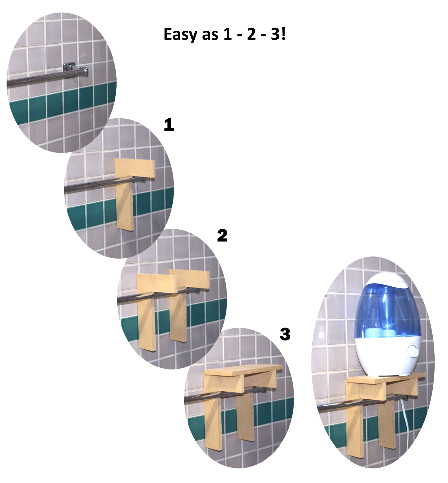 Quick Temporary Shelf : 3 Steps - Instructables