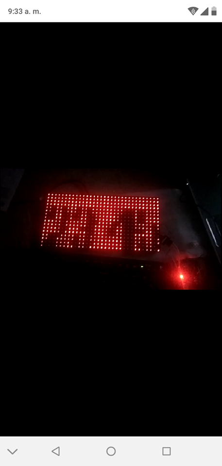Display Text at P10 LED Display Using Arduino : 5 Steps (with Pictures ...