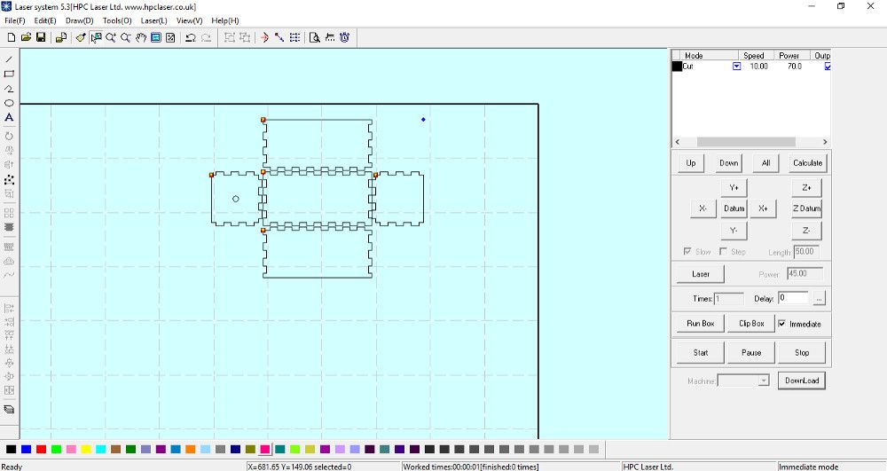 Designing a Finger Jointed Box for Laser Cutting : 9 Steps (with ...