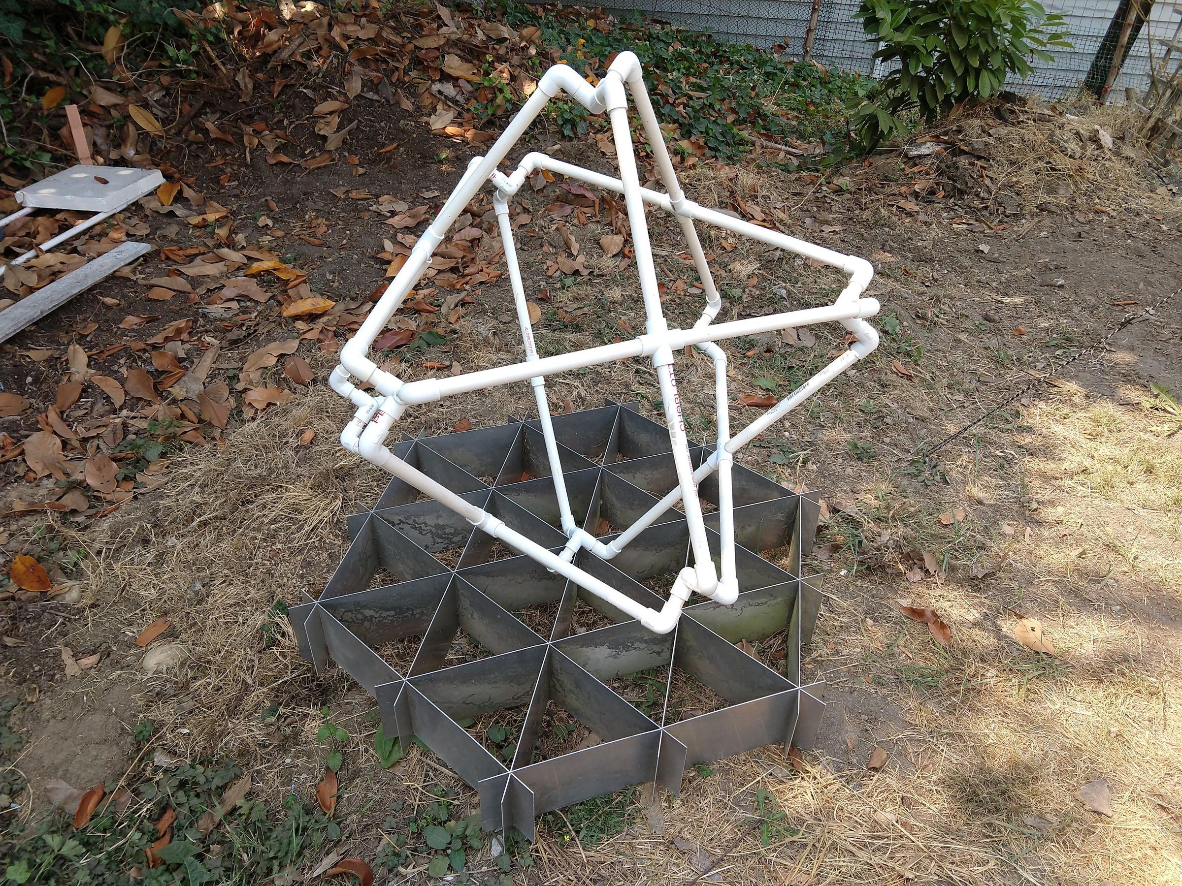 PVC Pipe Star Tetrahedron : 3 Steps - Instructables